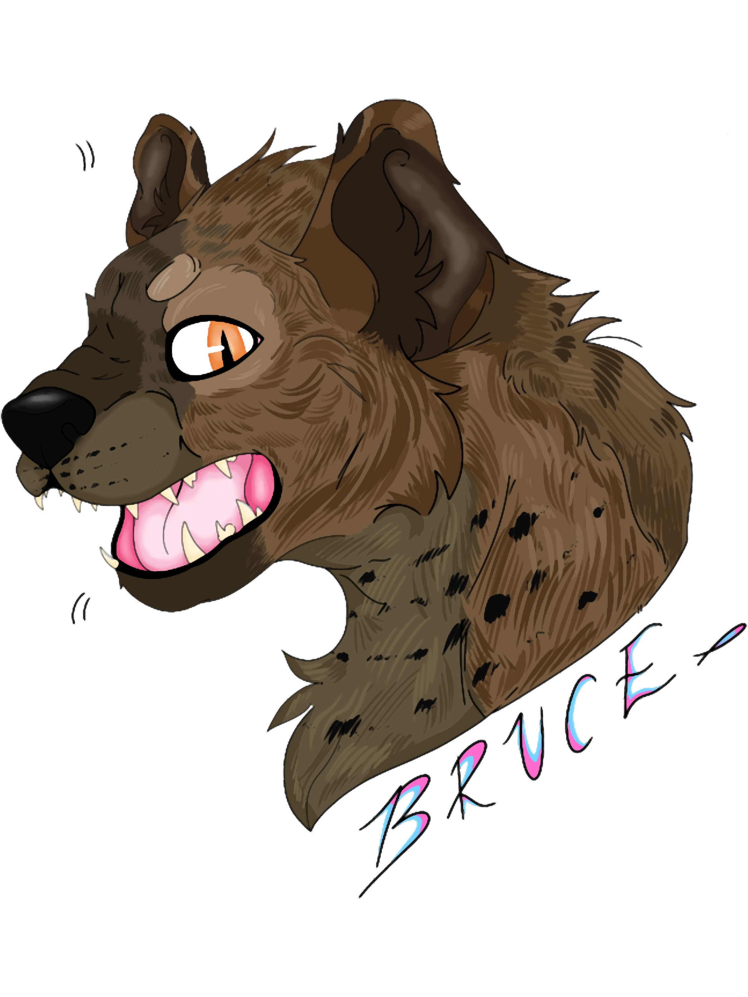 Bruce The Hyena Birds of Prey | Inspire Uplift