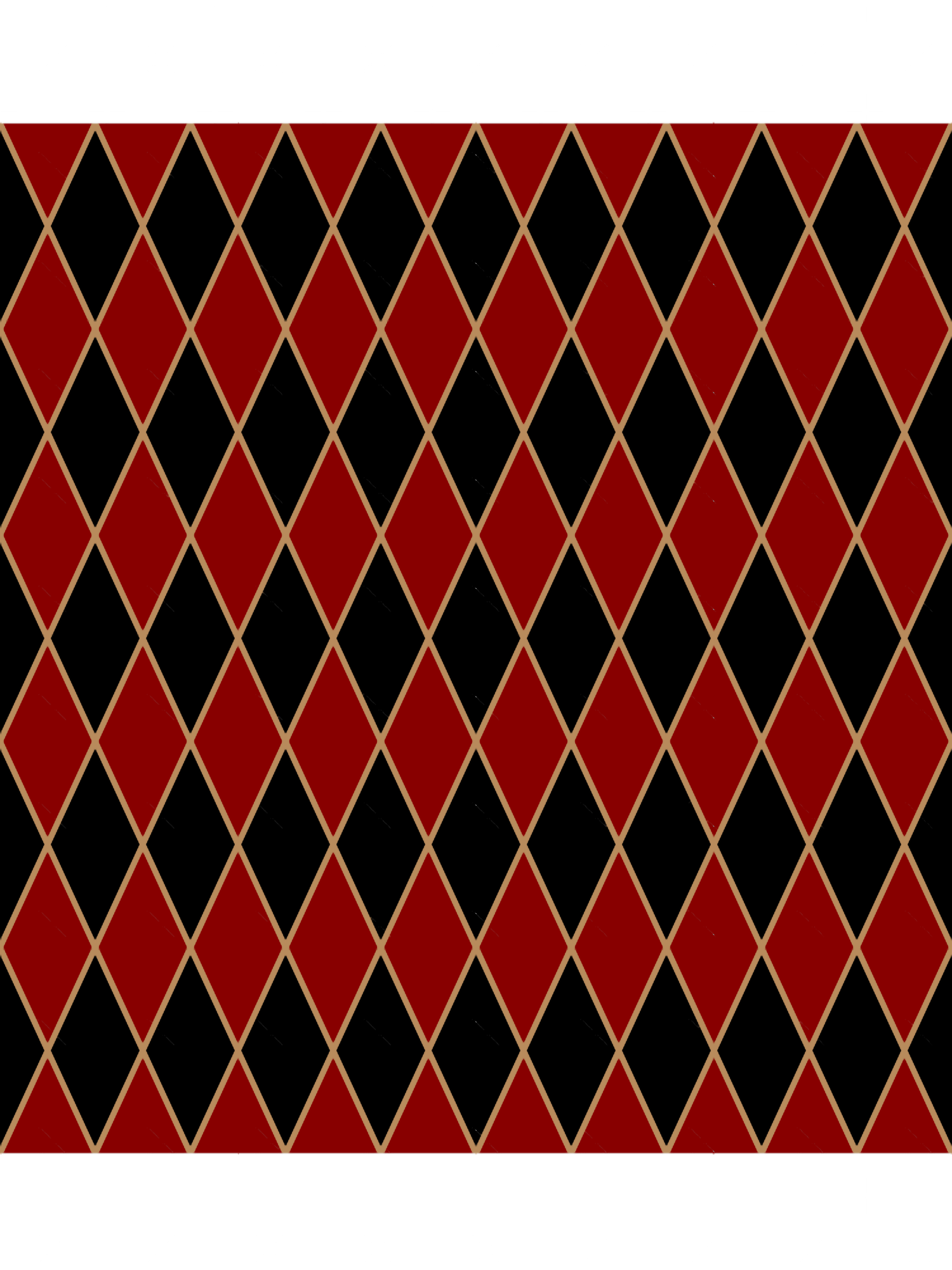 Red and Black Harlequin Pattern | Inspire Uplift