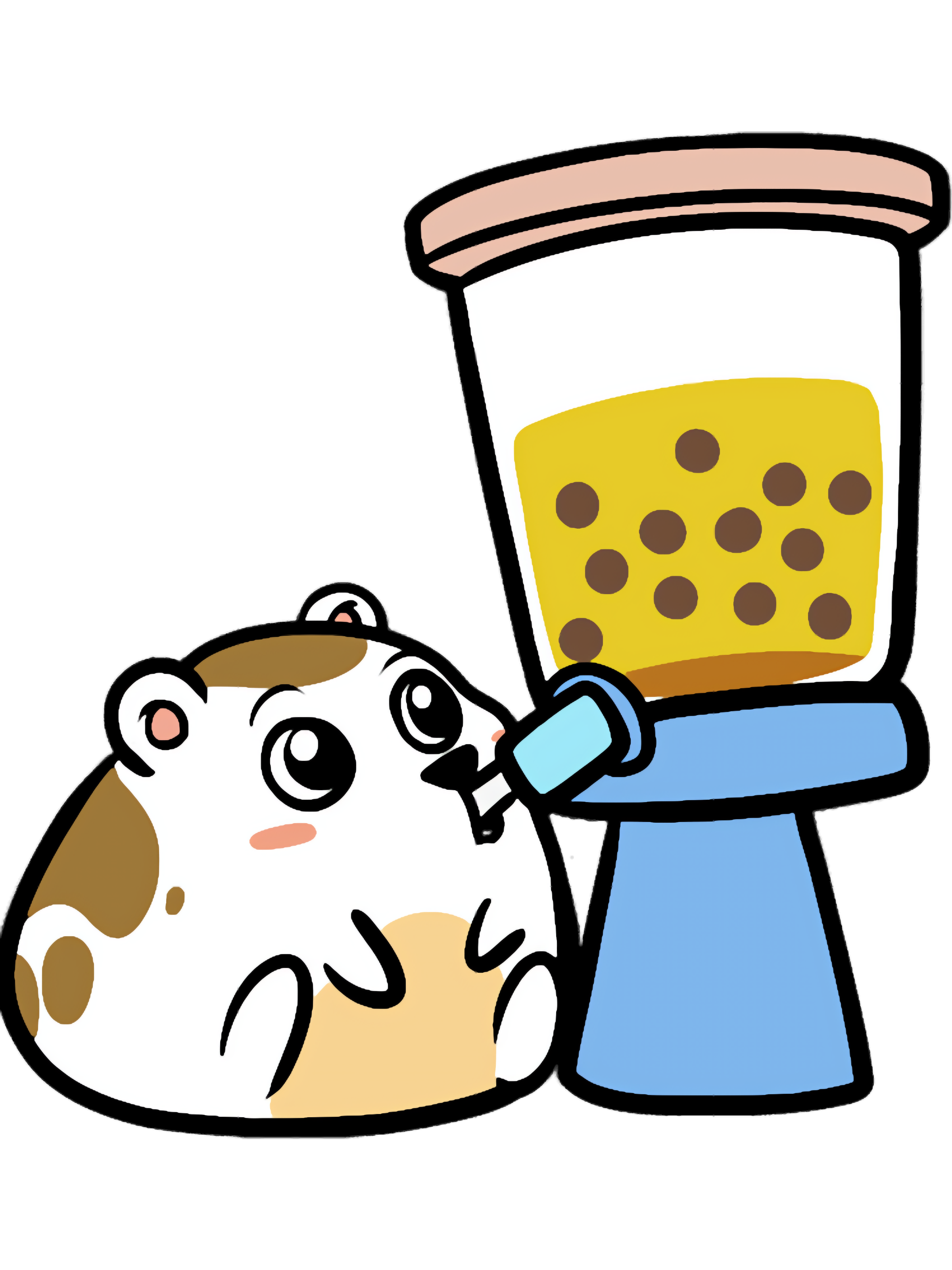 Cute Boba Bubble Tea Kawaii FanartDesigner by samselshinboy( | Inspire ...