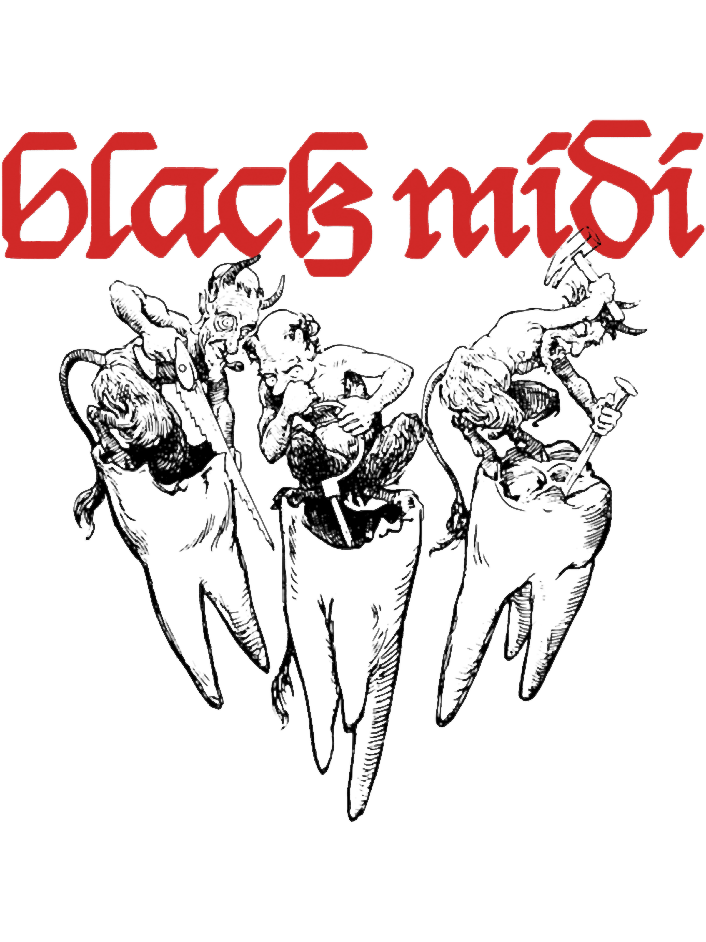 Black Midi Tooth Demons Hellfire | Inspire Uplift