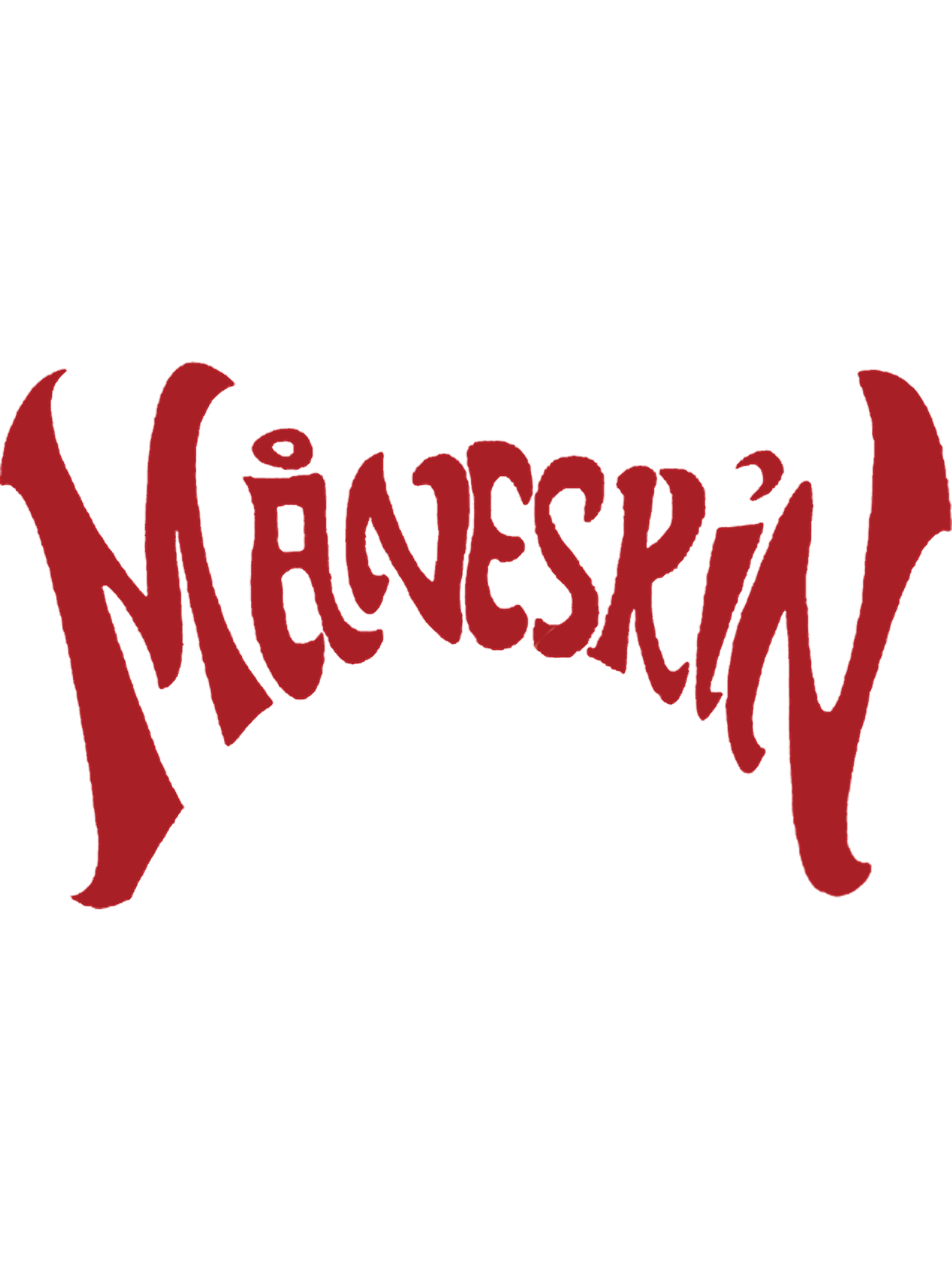 Maneskin red logo | Inspire Uplift