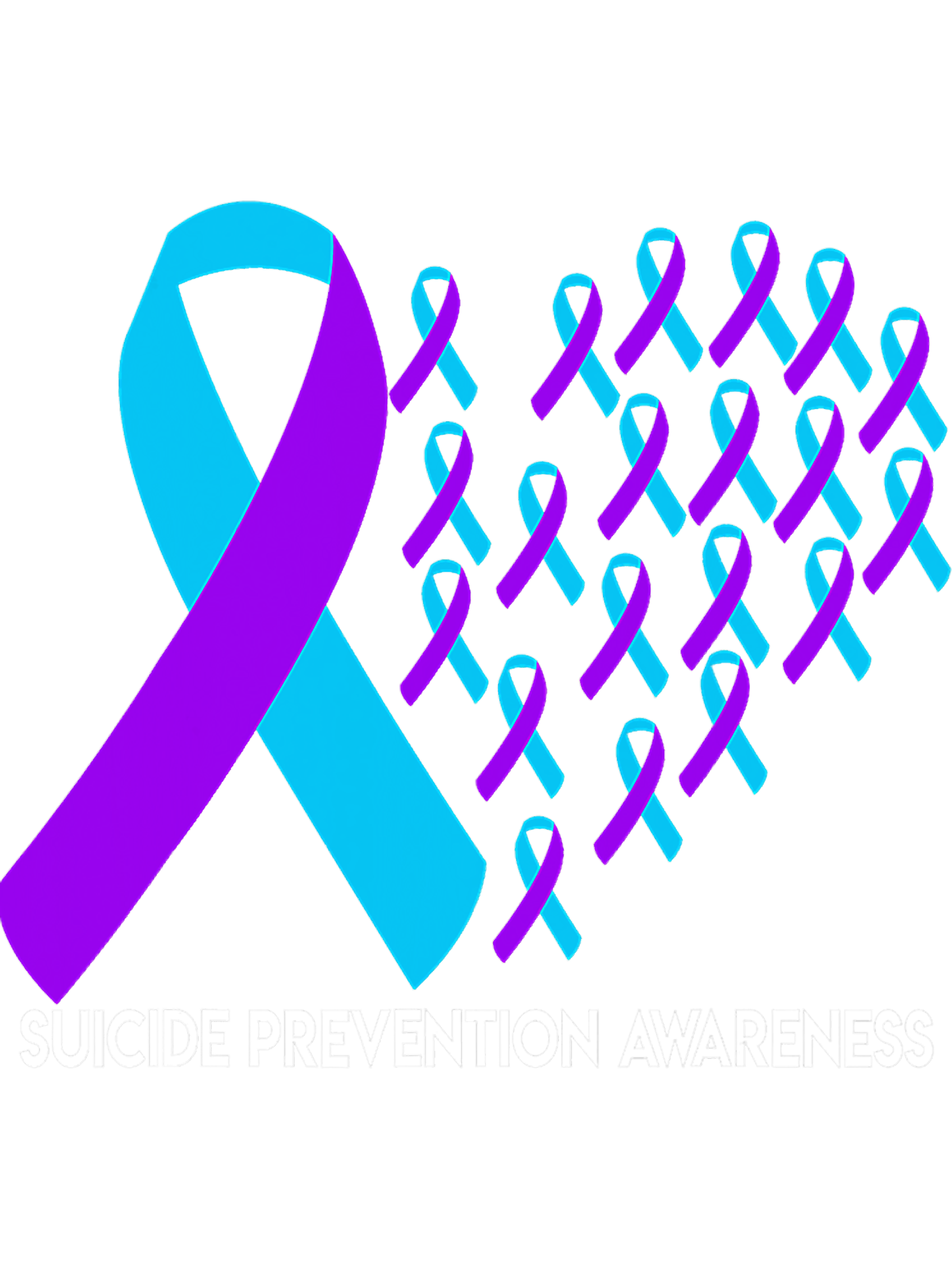Suicide Prevention Awareness Ribbon | Inspire Uplift