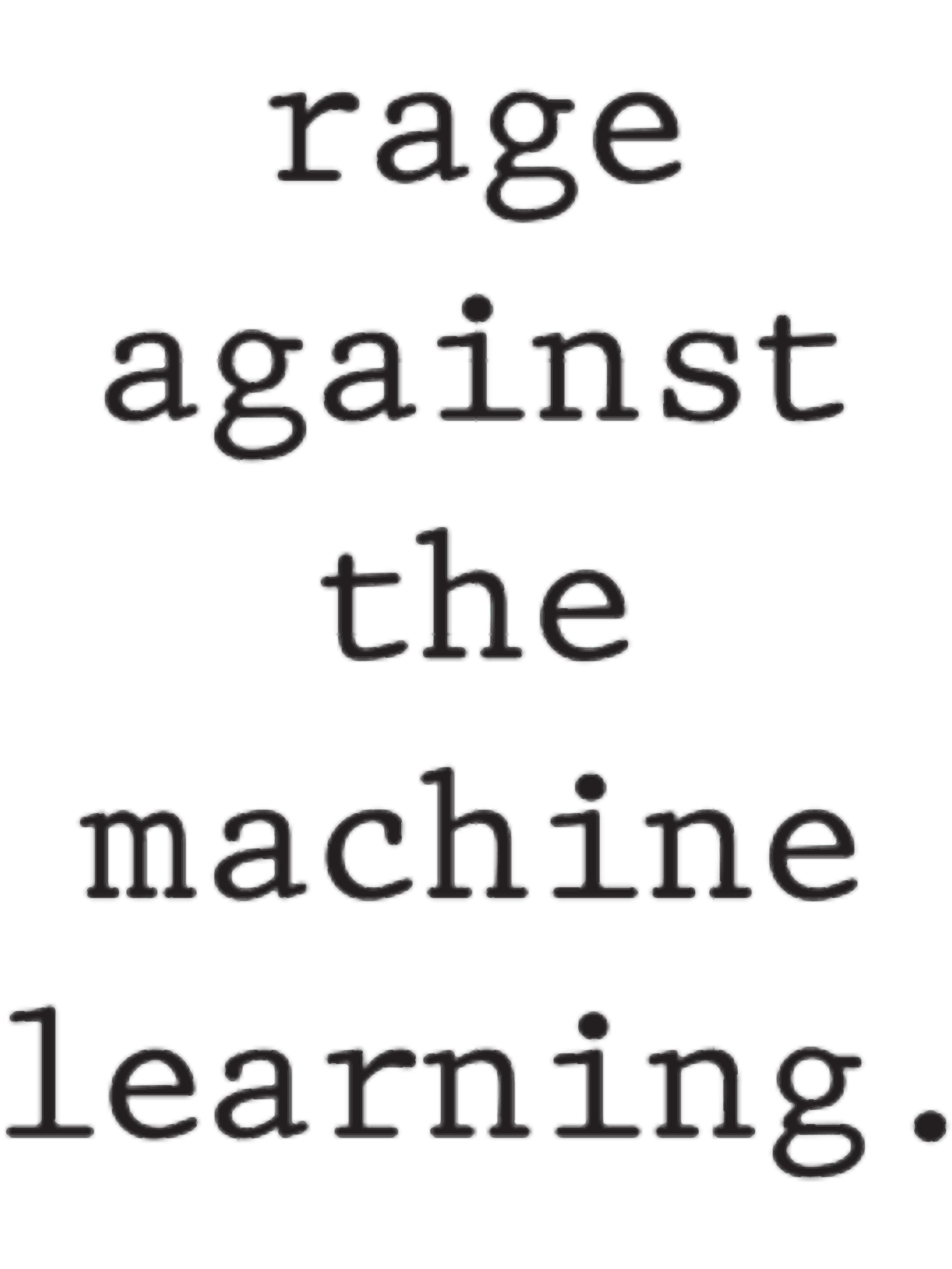 Rage against the machine learning | Inspire Uplift