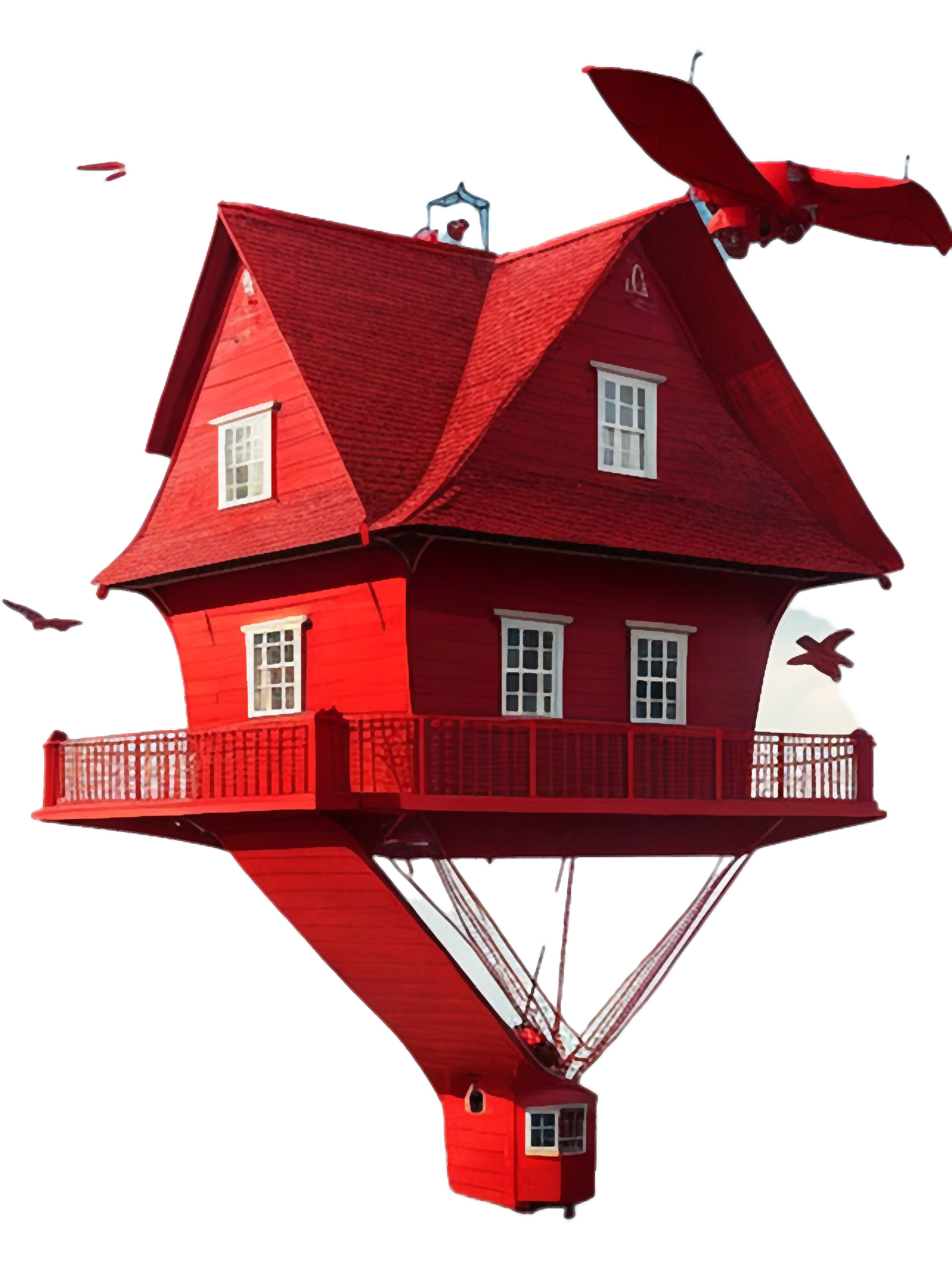 Earthless Flying house Long | Inspire Uplift