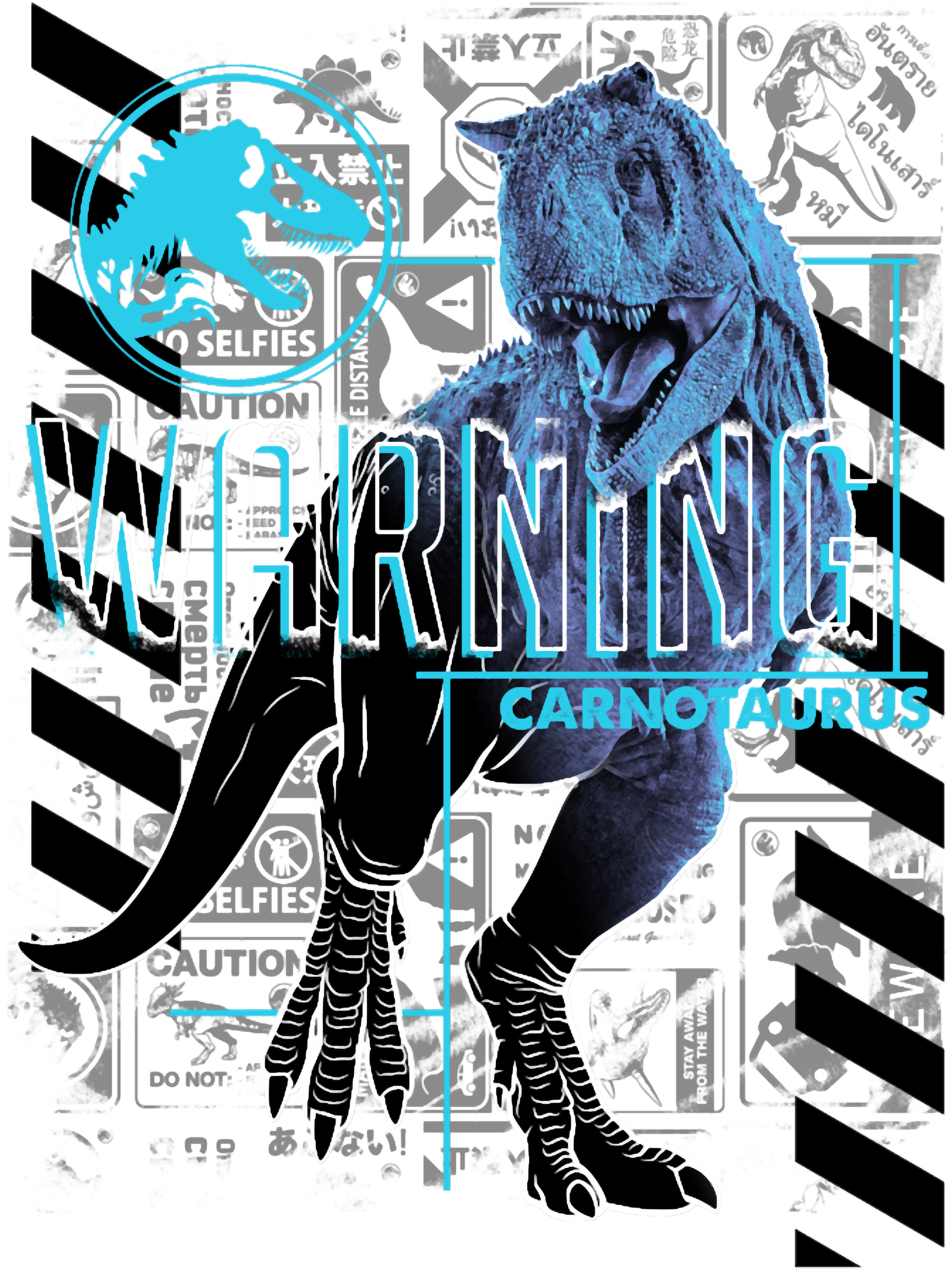 Jurassic World Dominion Warning Carnotaurus | Inspire Uplift