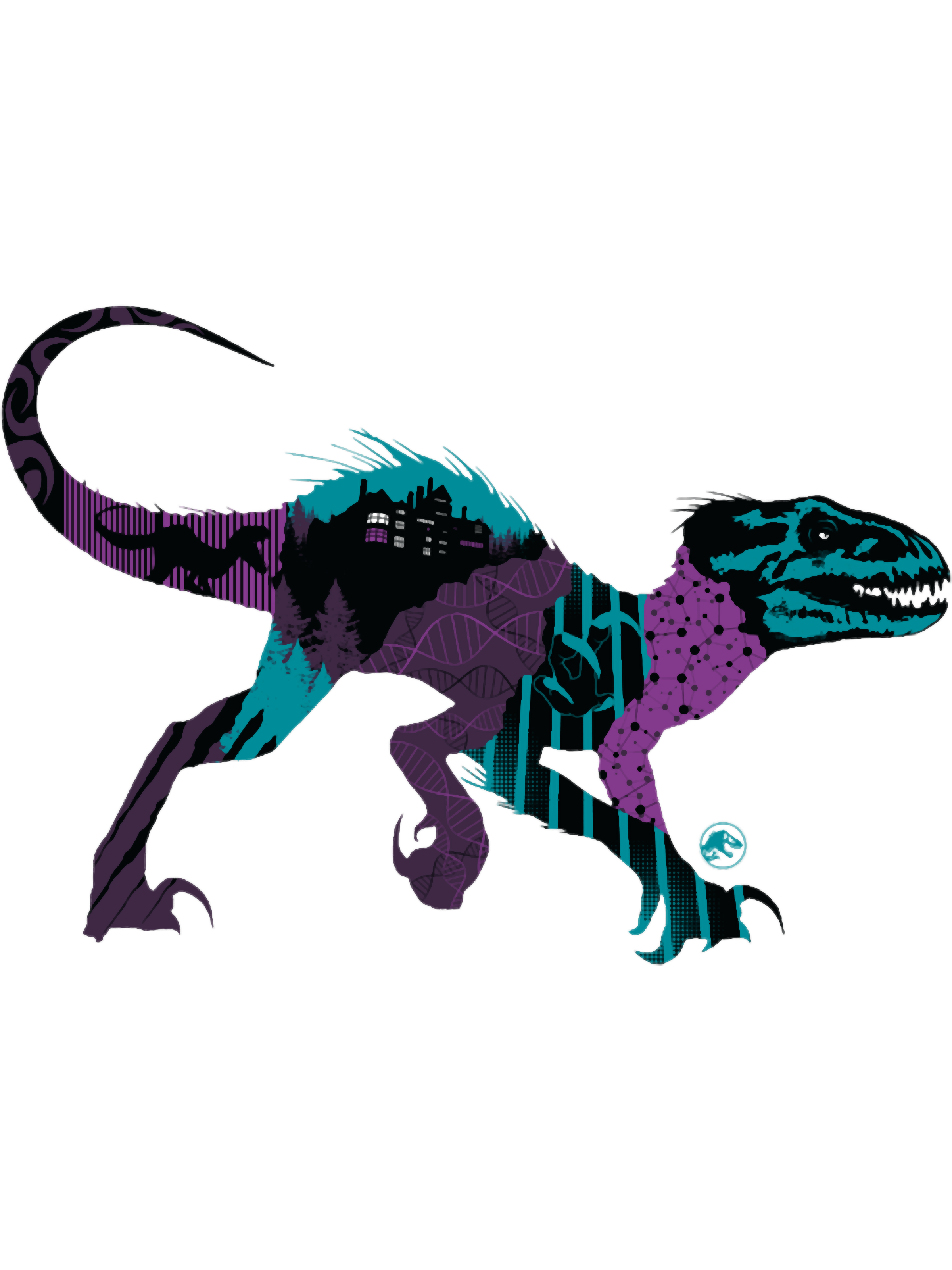 Jurassic World Fallen Kingdom Indoraptor DNA Pattern Fill | Inspire Uplift