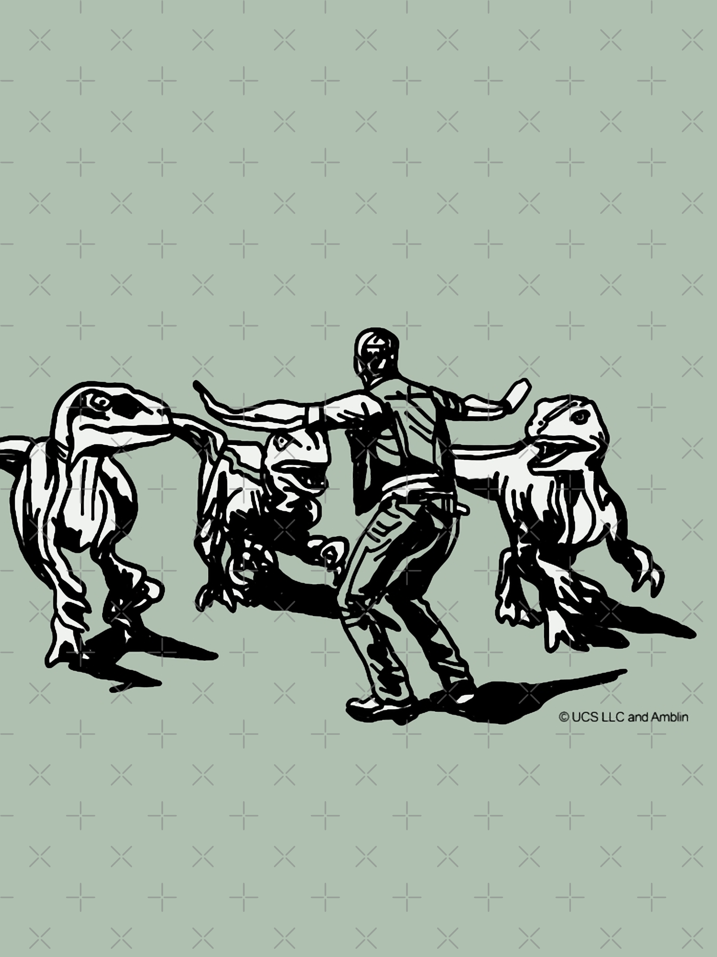 Jurassic World Raptor Scene Graphic | Inspire Uplift