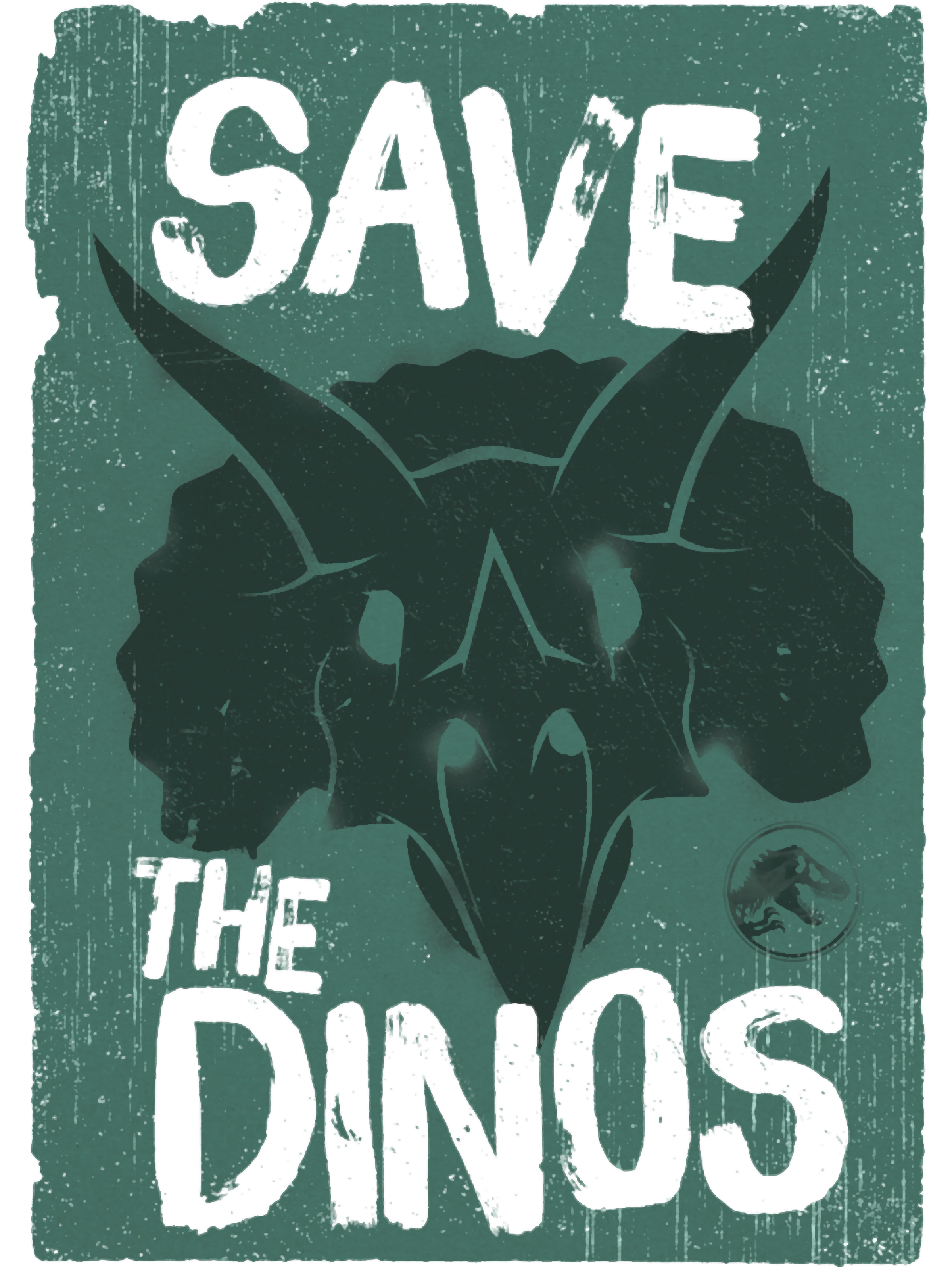 Jurassic World Save The Dinos Distressed | Inspire Uplift