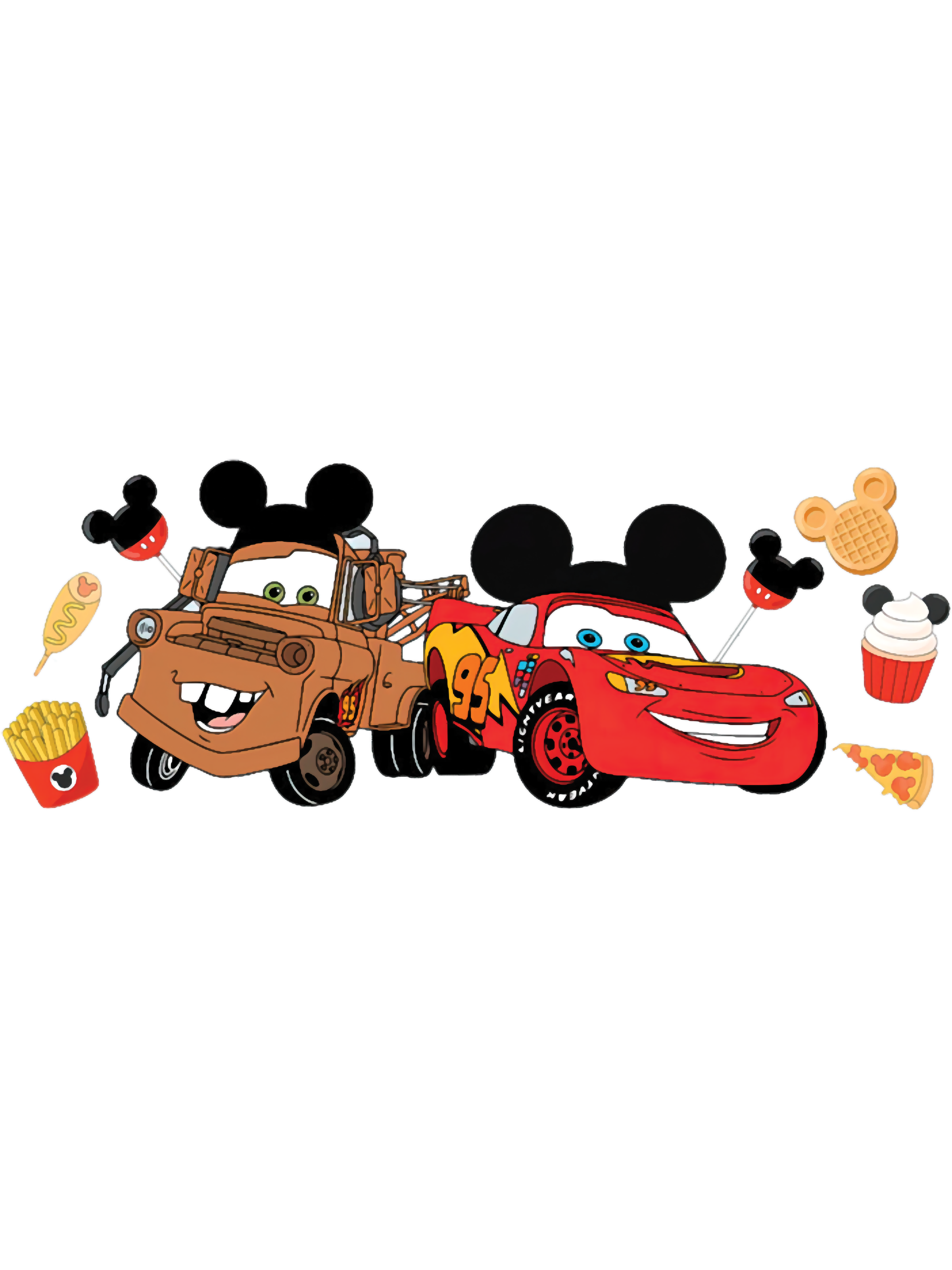 McQueen and Mater Disney Cars Family Halloween Christmas | Inspire Uplift
