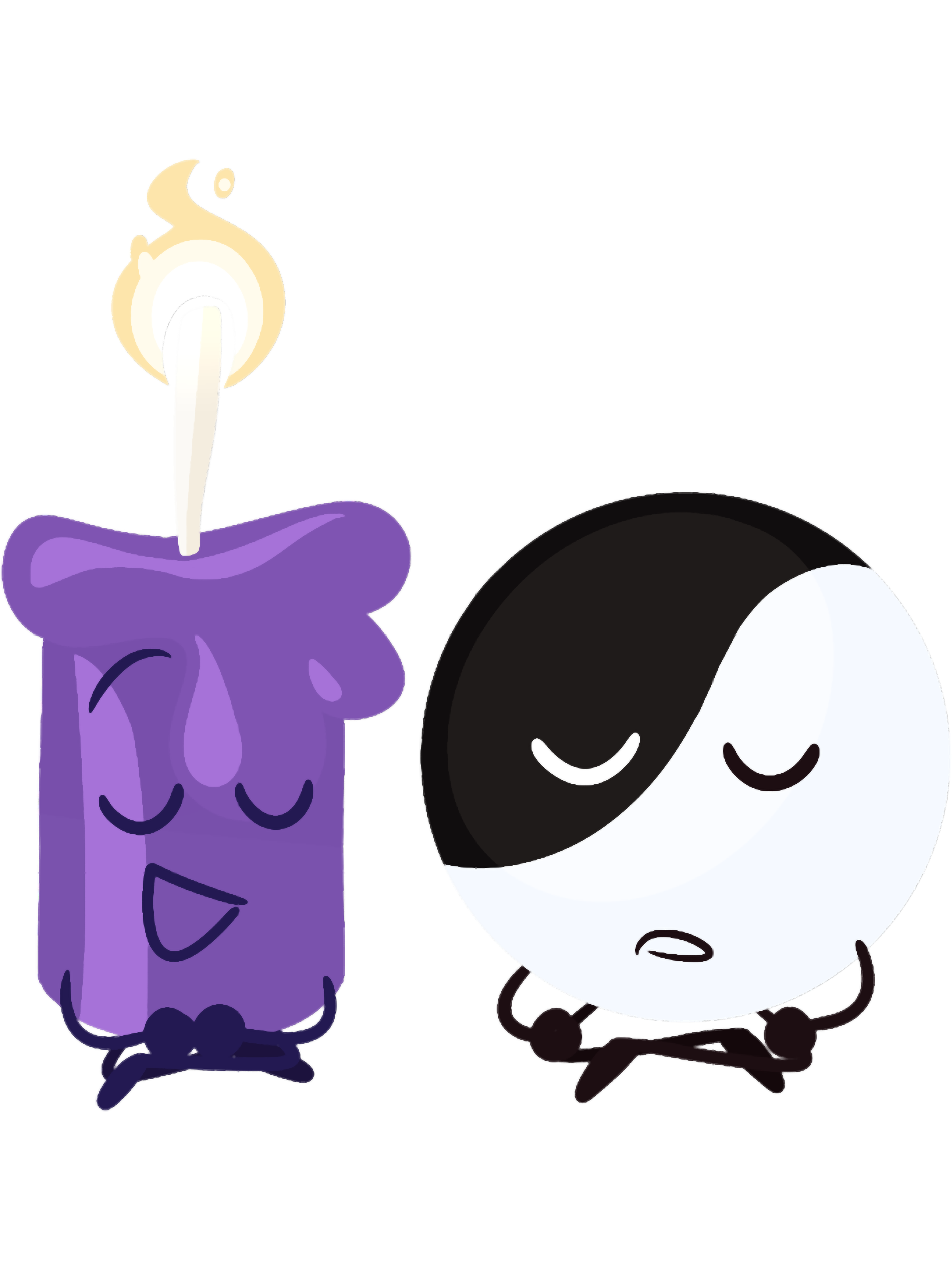 Candle and YinYang (Inanimate Insanity) | Inspire Uplift