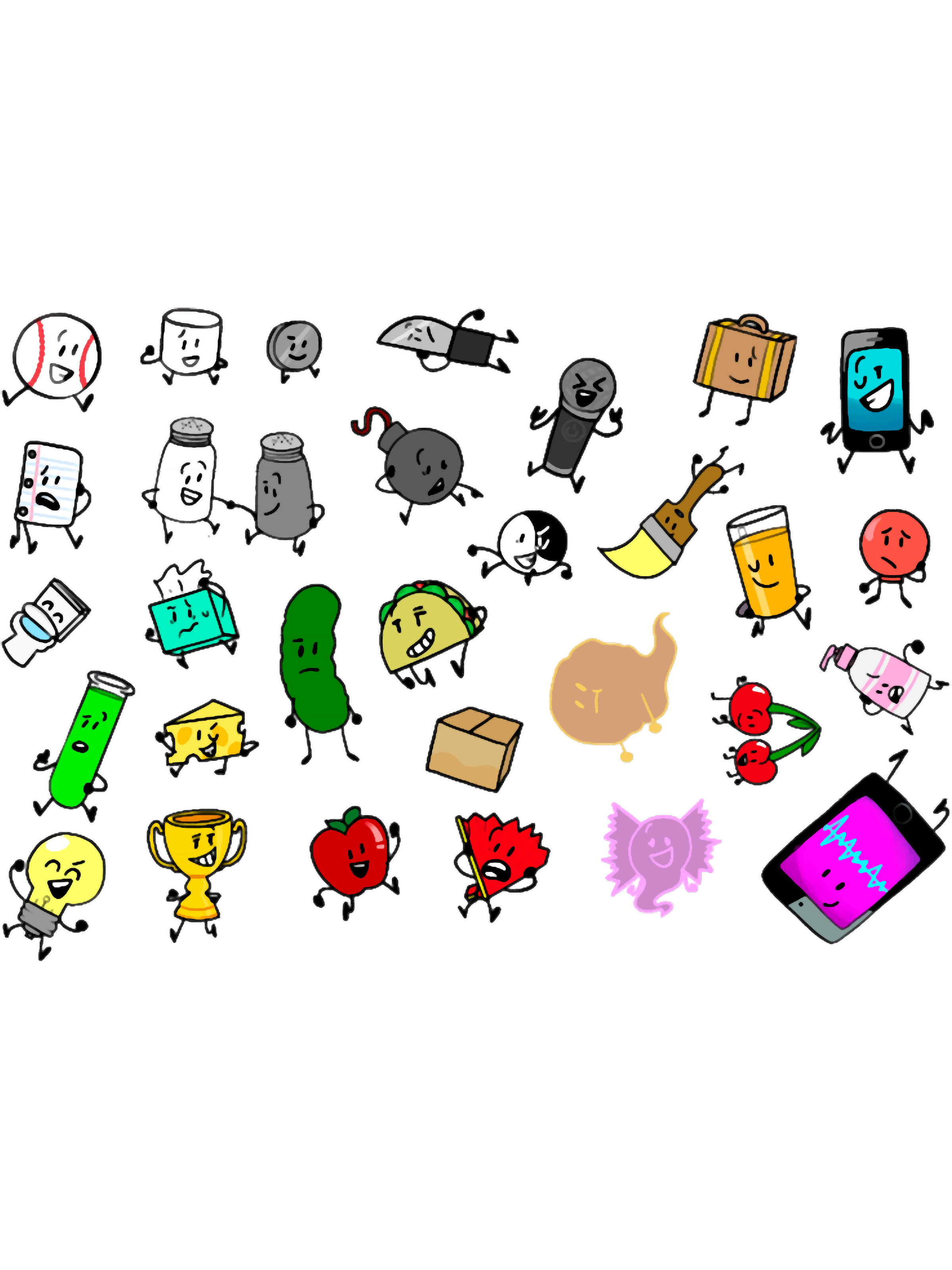 Inanimate Insanity All Characters | Inspire Uplift