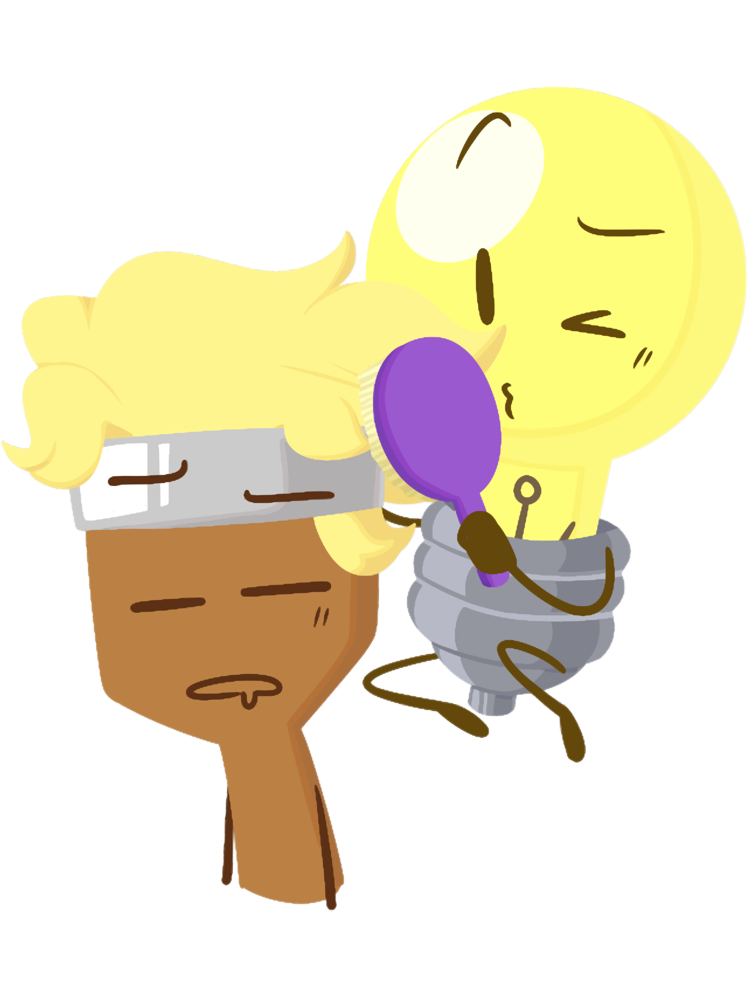 Paintbrush and Lightbulb (Inanimate Insanity) | Inspire Uplift