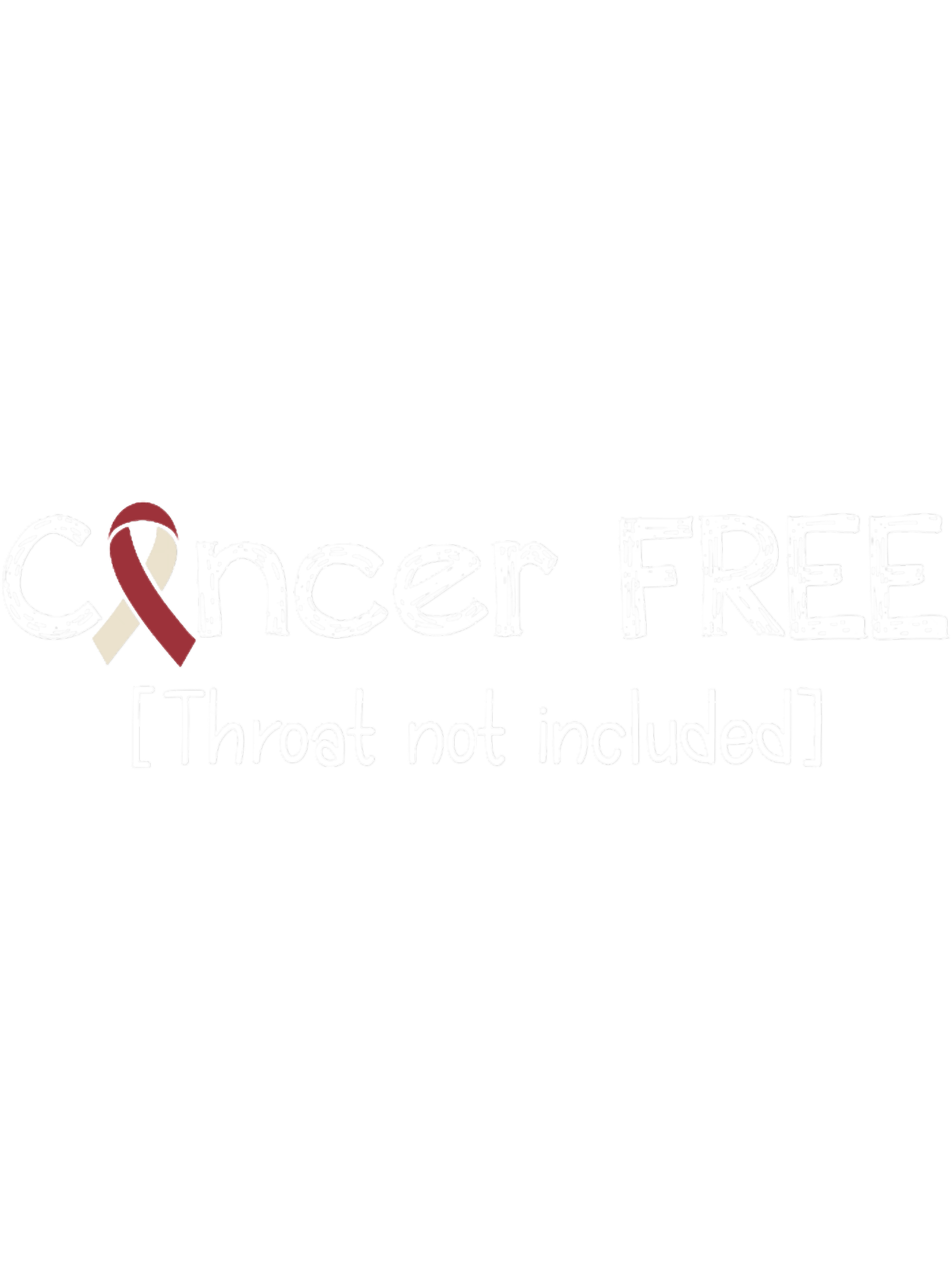 Cancer Free Throat Cancer Awareness Gifts for Women Throat C | Inspire ...