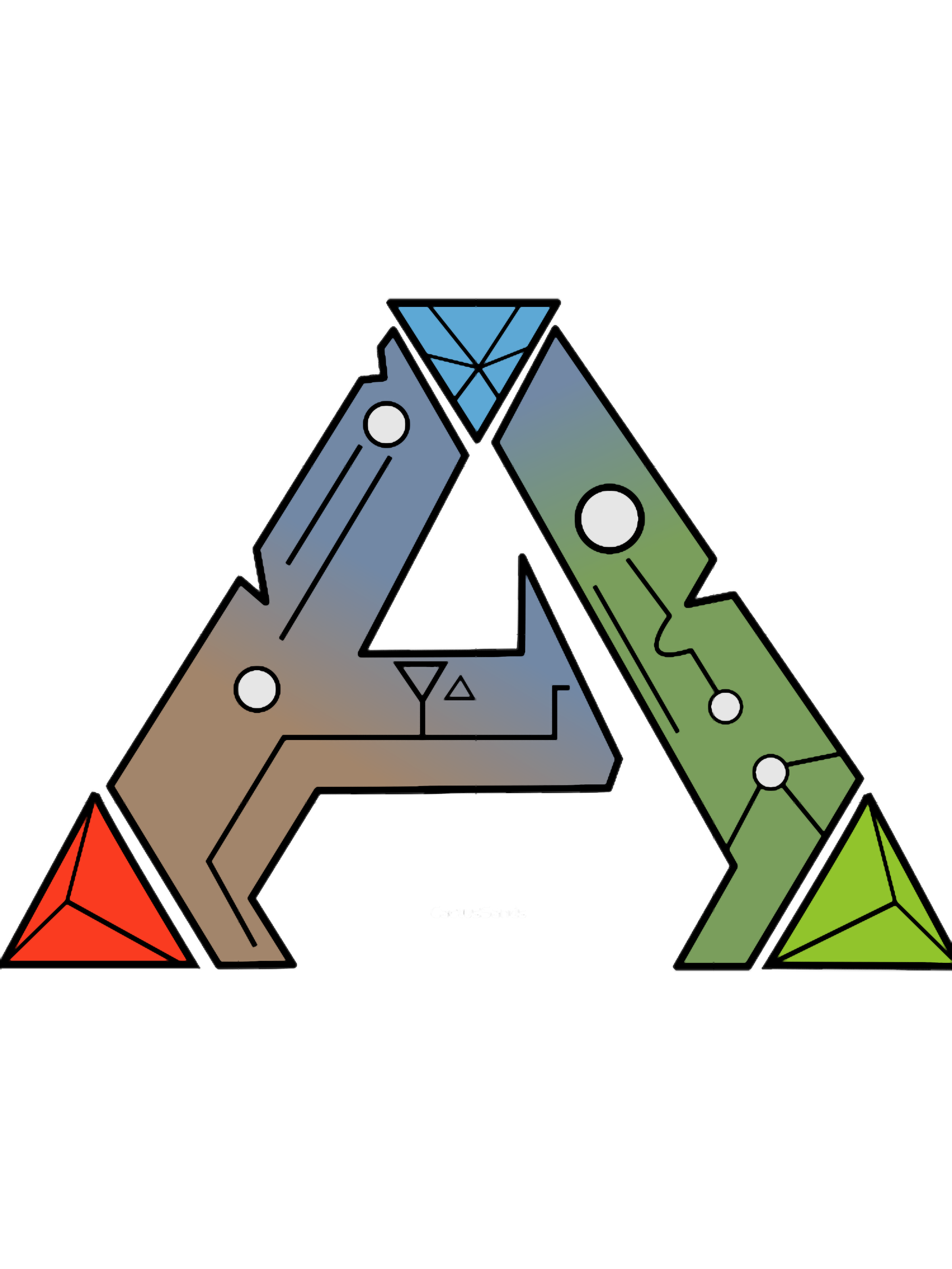 Ark Survival Evolved Logo Cartoon | Inspire Uplift