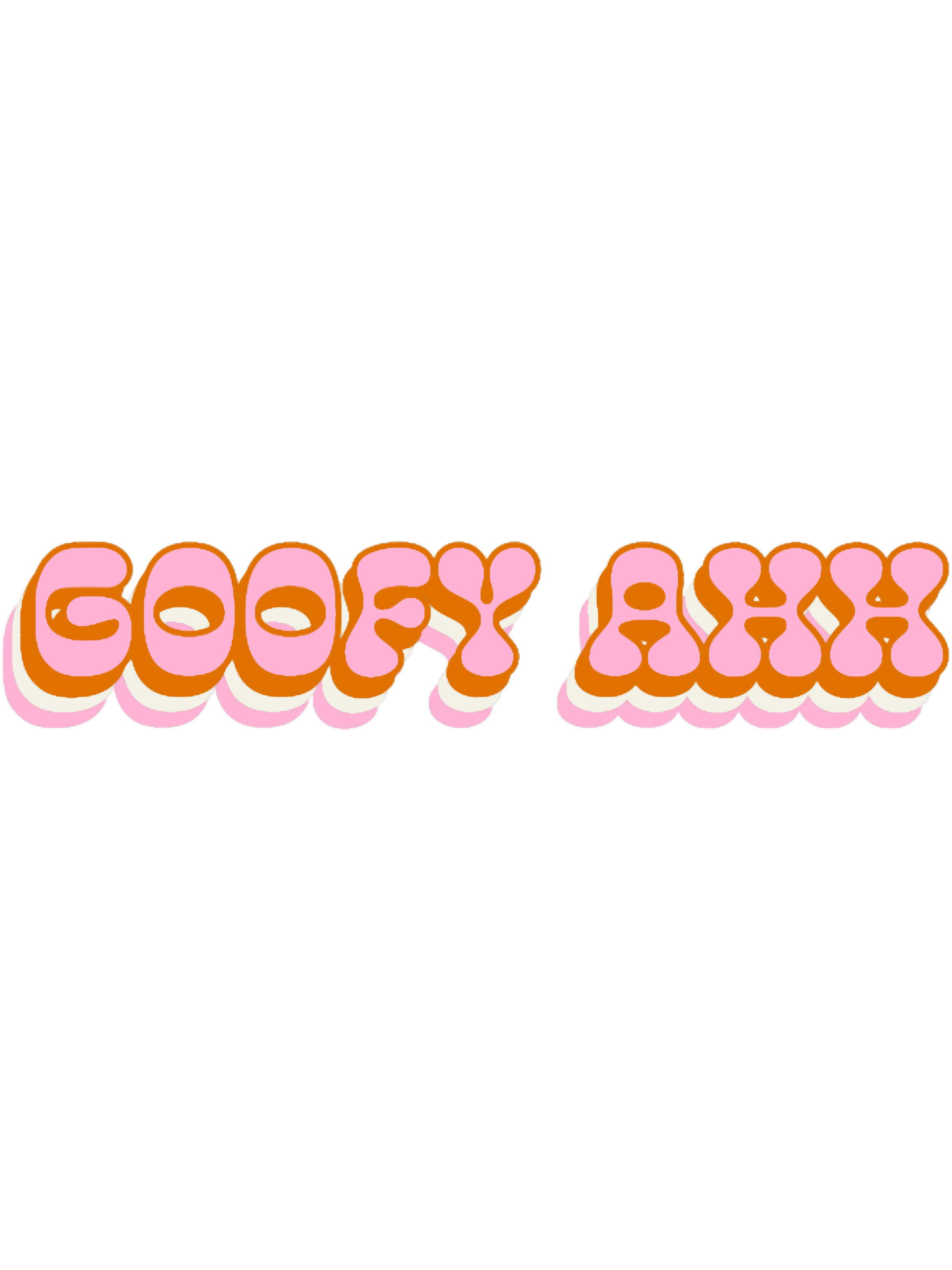 Goofy Ahh Design MemeRetro Vintage Chunky Funky Font Design | Inspire ...