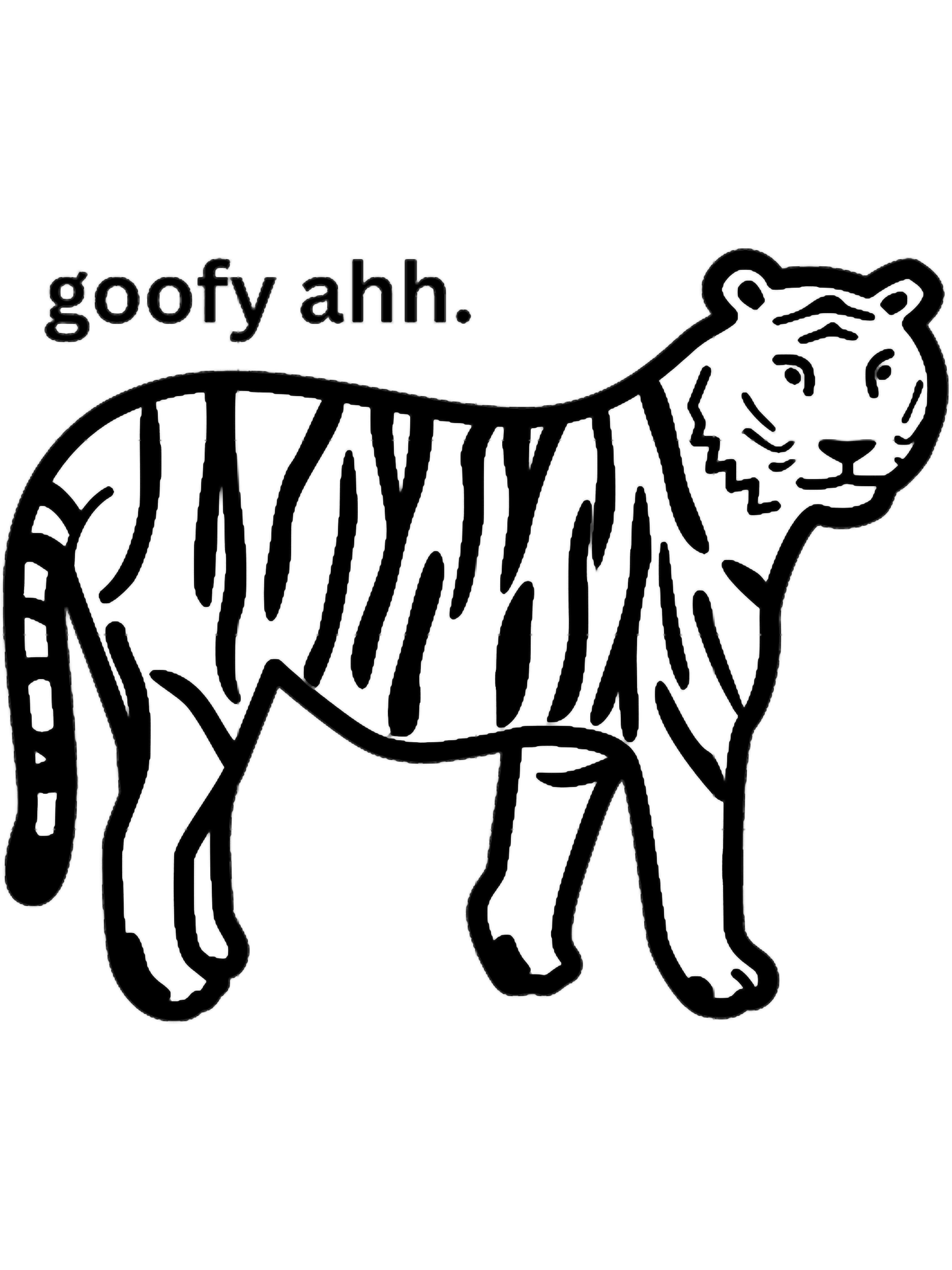 Goofy Ahh Tiger Meme | Inspire Uplift