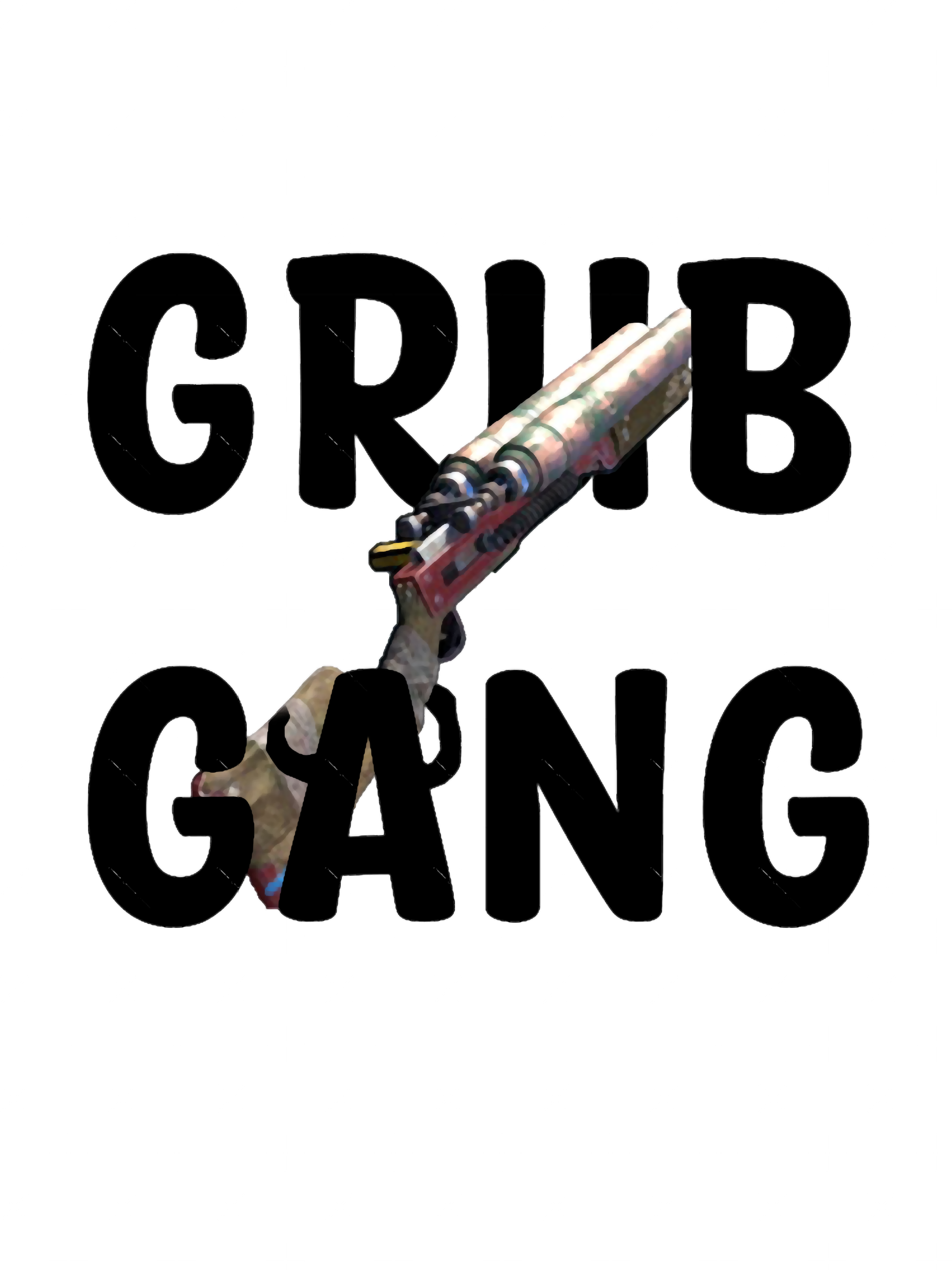 Rust Grub double barrel shotgun gang funny - Inspire Uplift