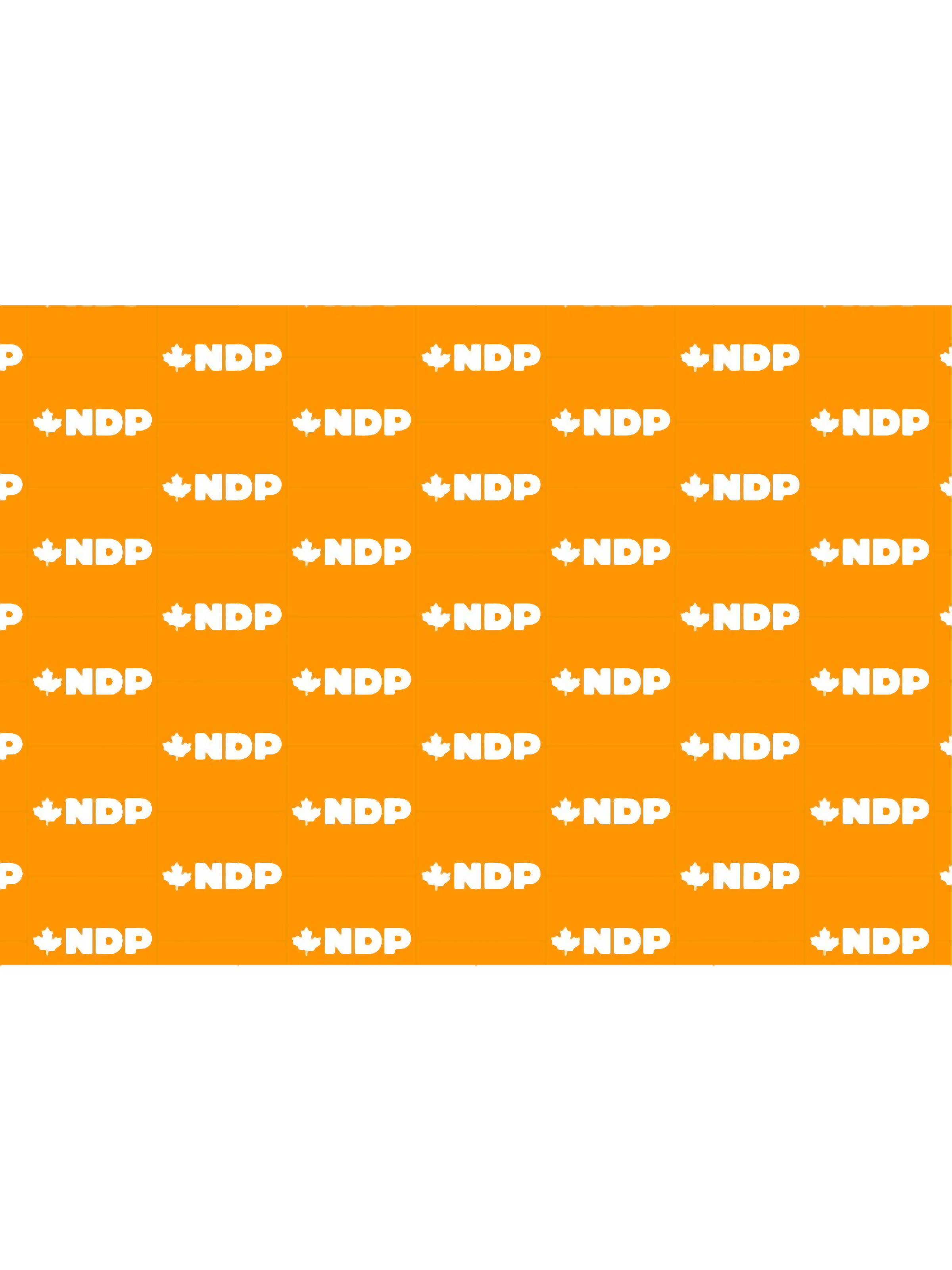 New Democratic Party of Canada Mask | Inspire Uplift