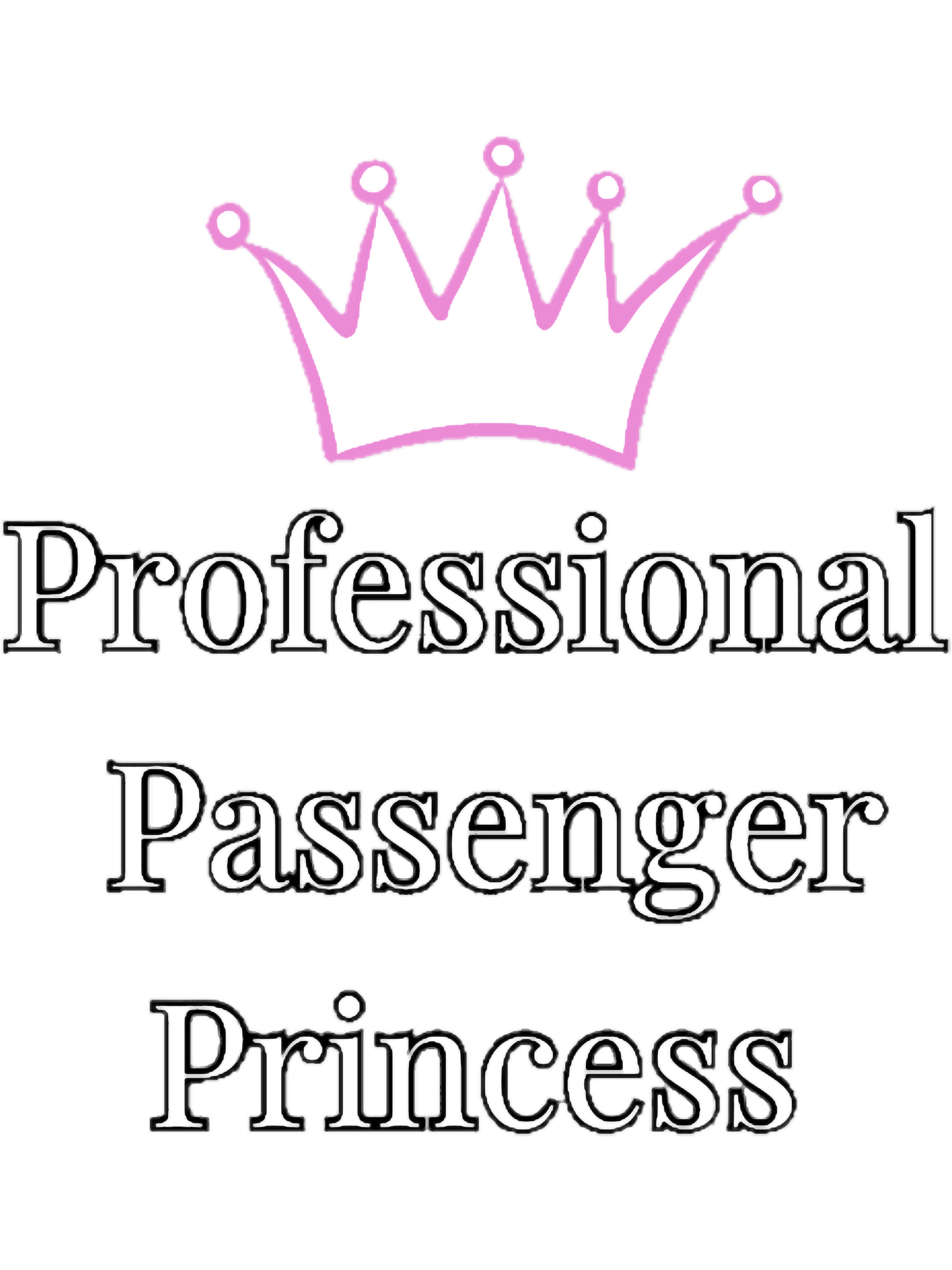 Passenger princess with crown - Inspire Uplift
