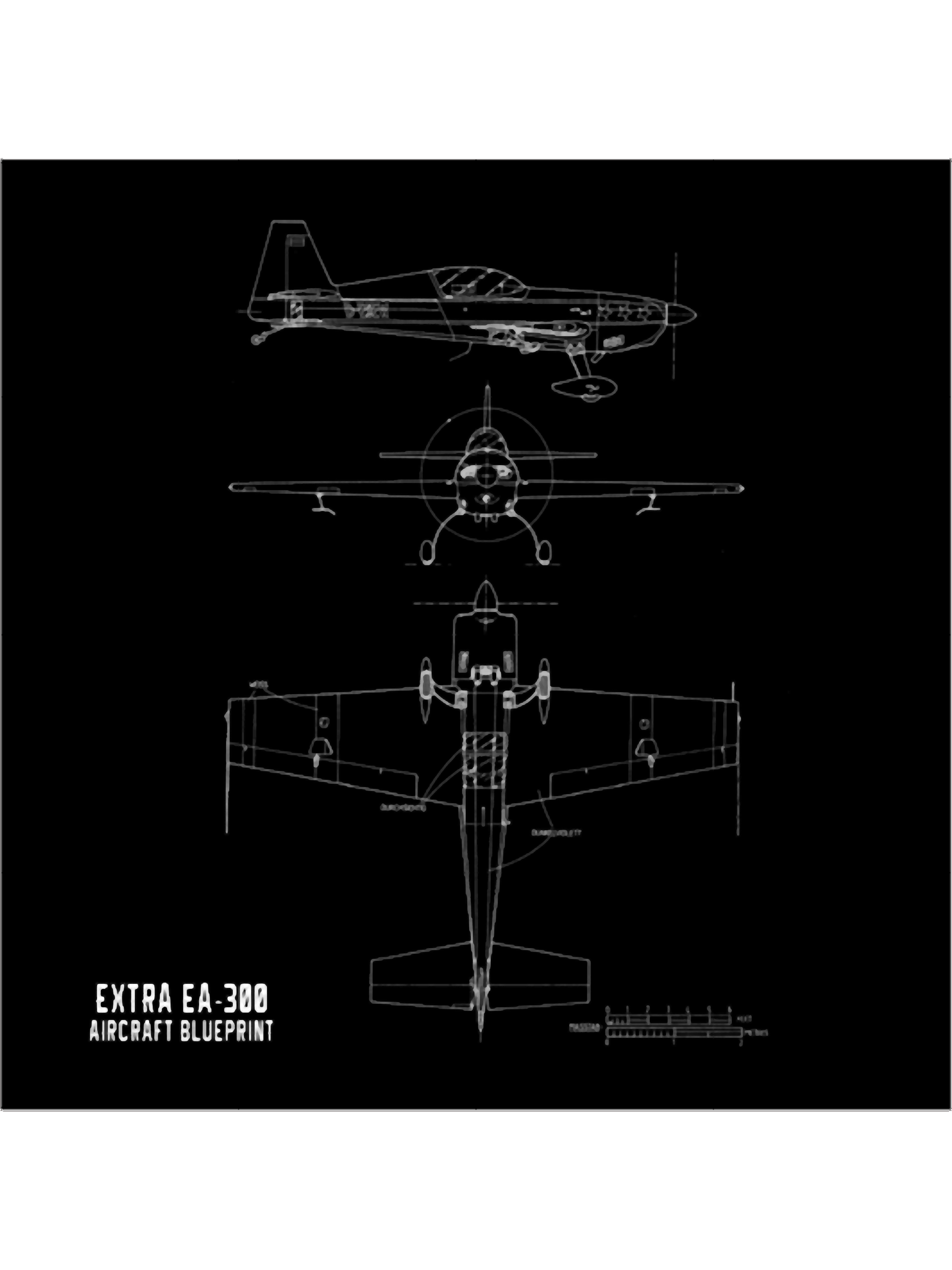 Extra EA300 Aircraft Blueprint Active | Inspire Uplift