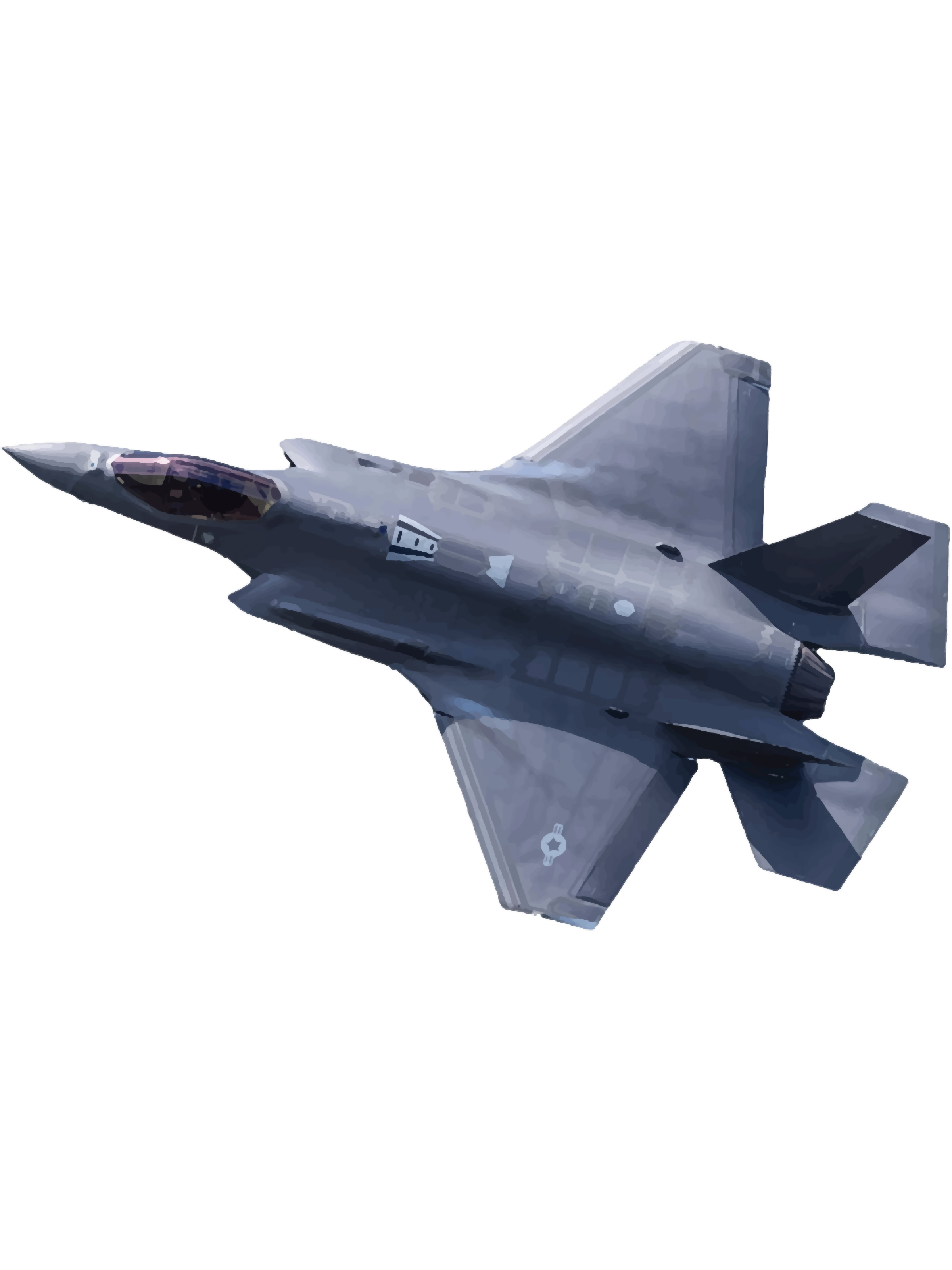 Lockheed Martin F 35 Lightning Fighter Jet top view flying l | Inspire ...