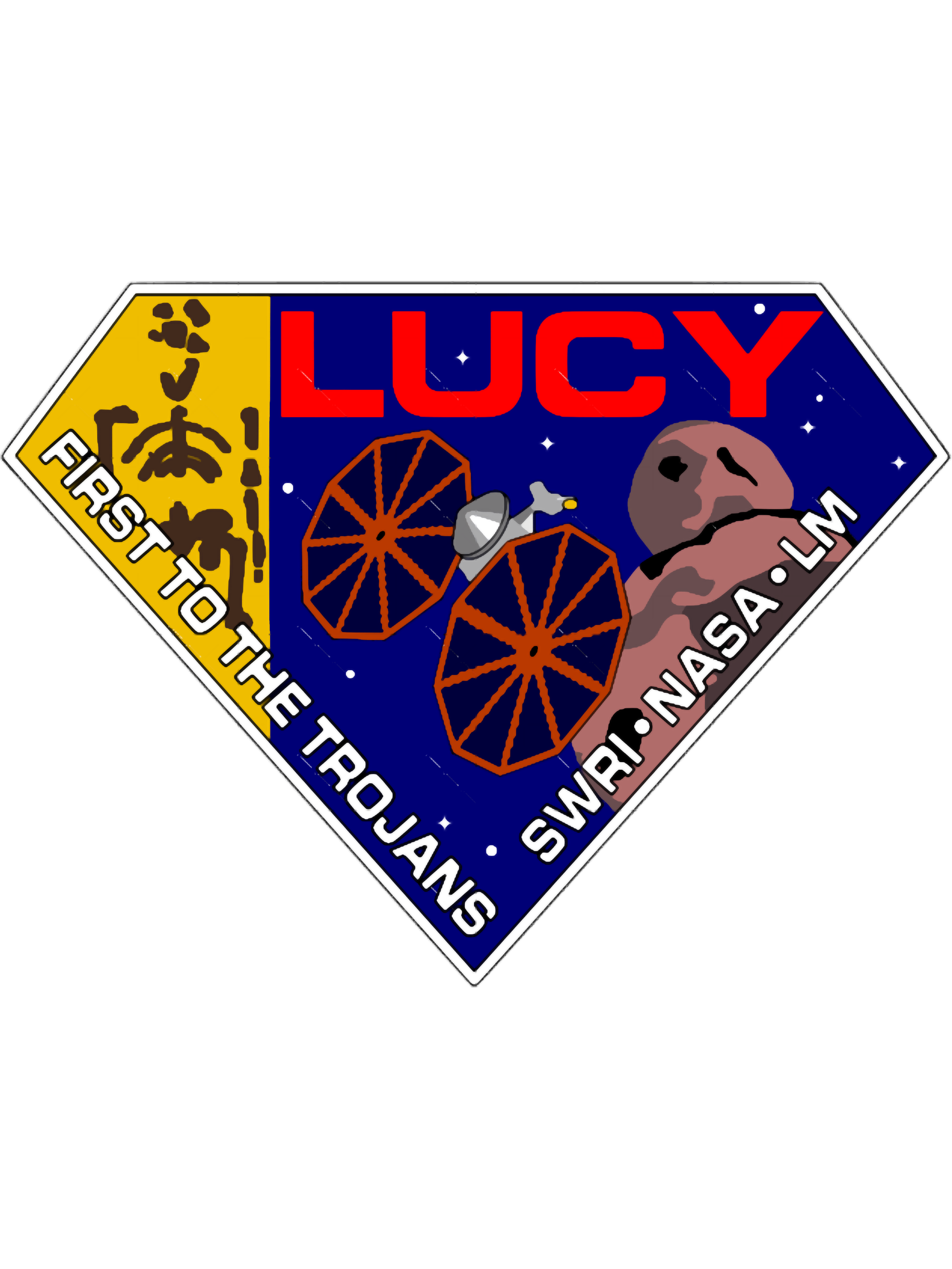 NASA patch for Lucy mission | Inspire Uplift
