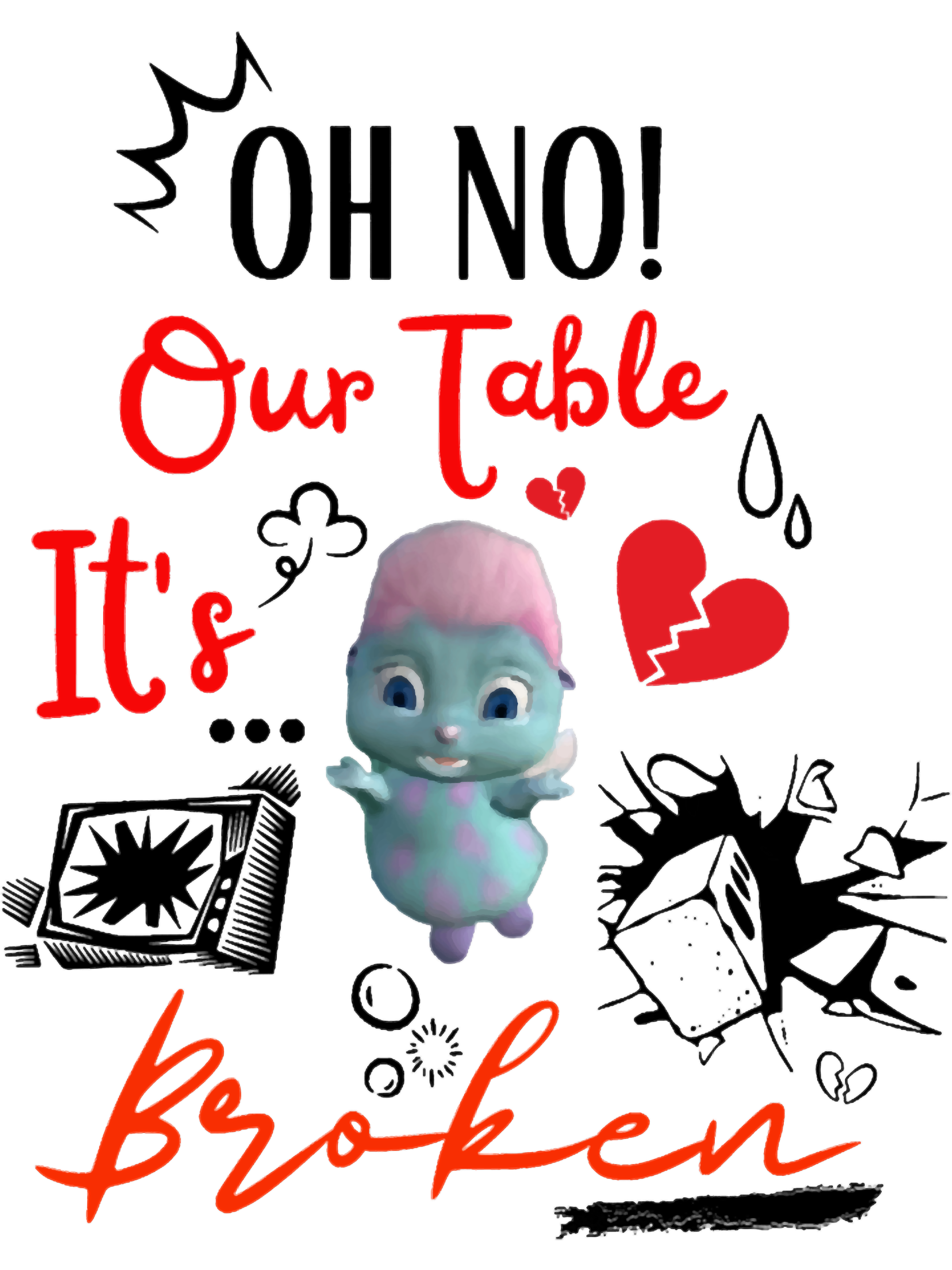 Its Broken Bibble Meme Vintage Photograp | Inspire Uplift