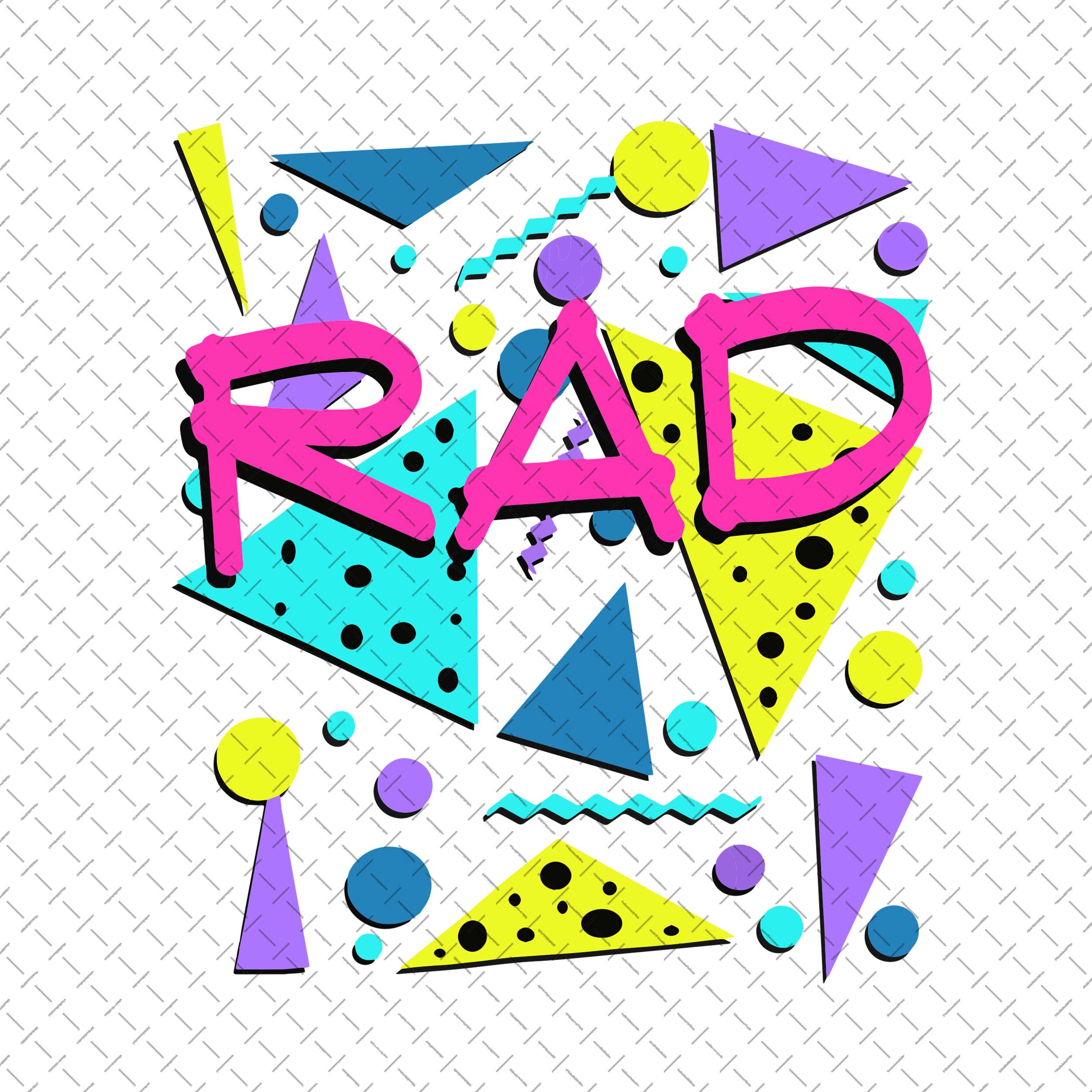80's Girl Birthday svg, Vintage 1980s 80's svg, Totally Rad | Inspire ...