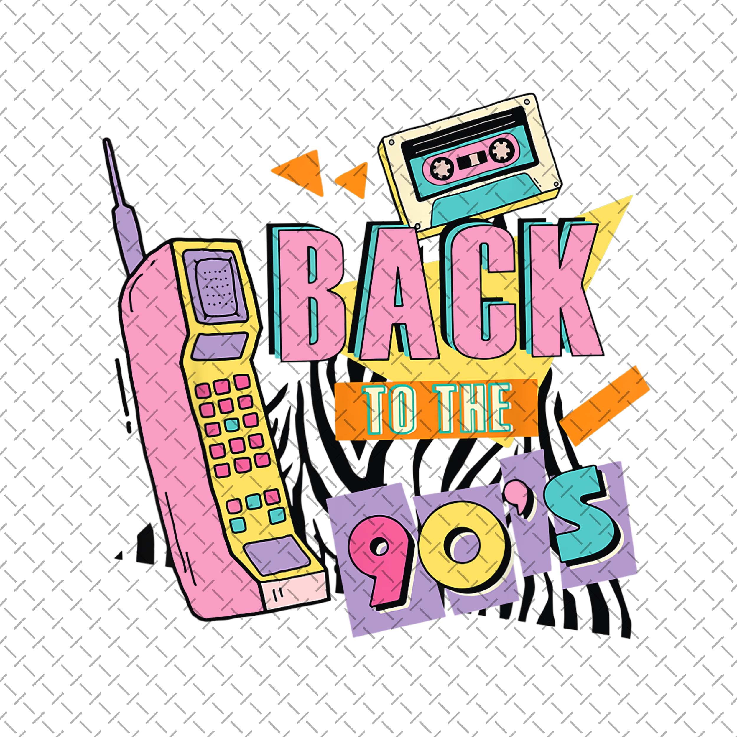 Back to the 90s PNG Sublimation, 90s PNG, 90s Retro, Love 90 - Inspire ...