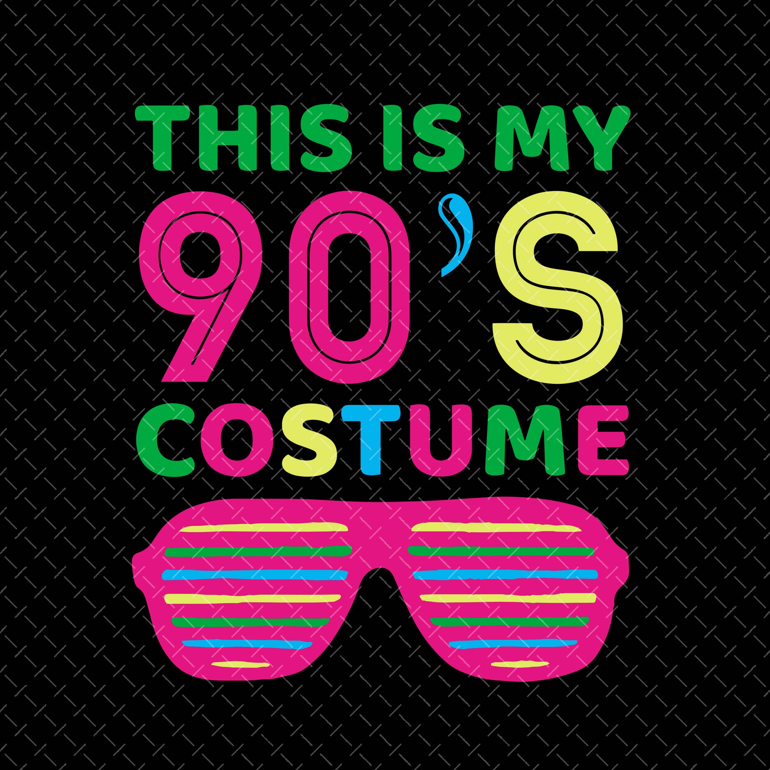 this is my 90's custome svg, 90s Retro svg, 90s Party svg, B | Inspire ...