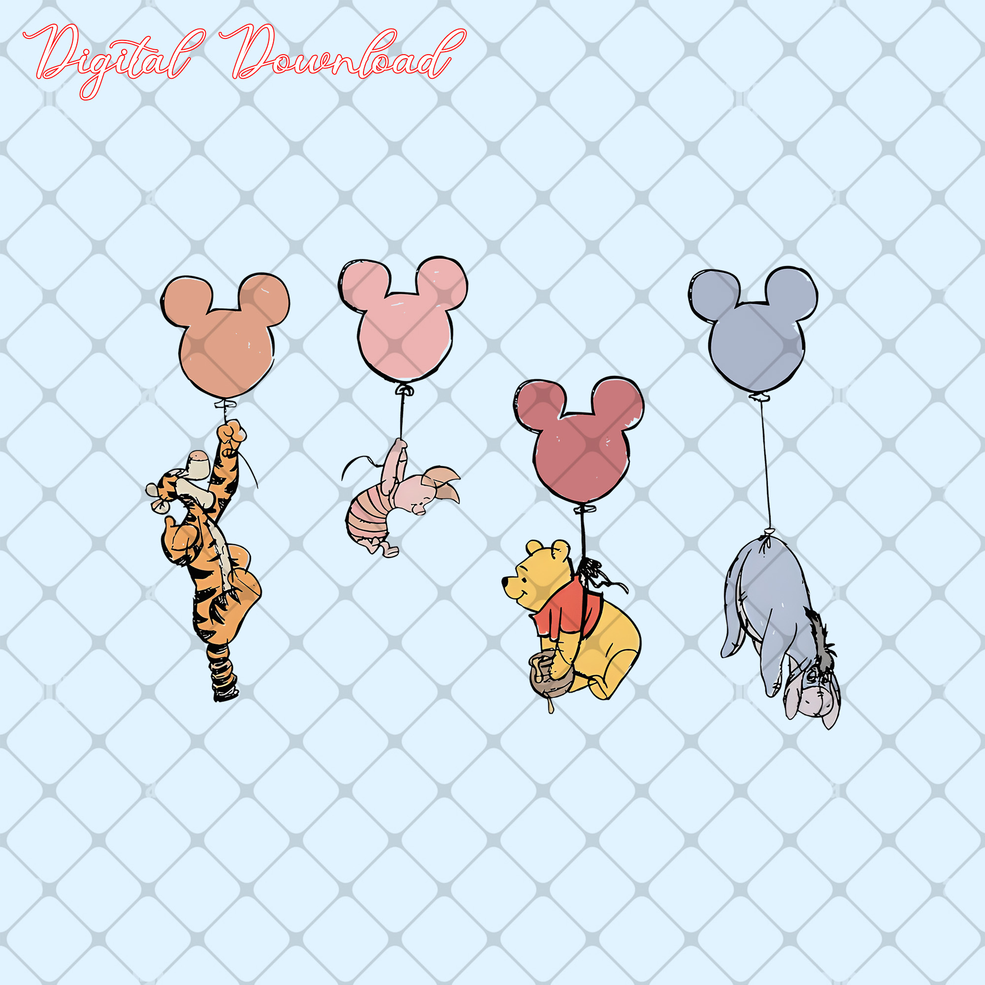 Winnie The Pooh and Friends Disney Pooh Balloons Disneyland - Inspire ...