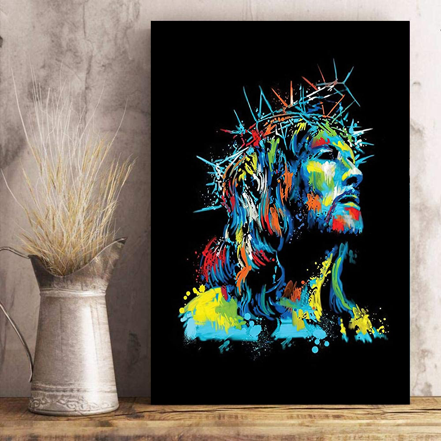 Jesus Painting Canvas - Jesus God Landscape Canvas Prints - | Inspire ...