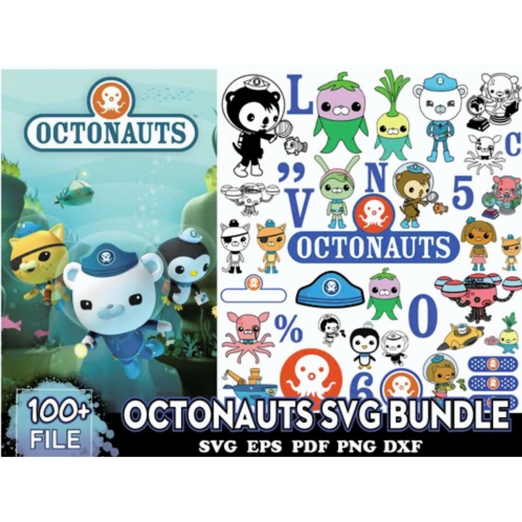 100 Files Octonauts Svg Bundle, Octonauts Svg, Octonauts Vec - Inspire ...