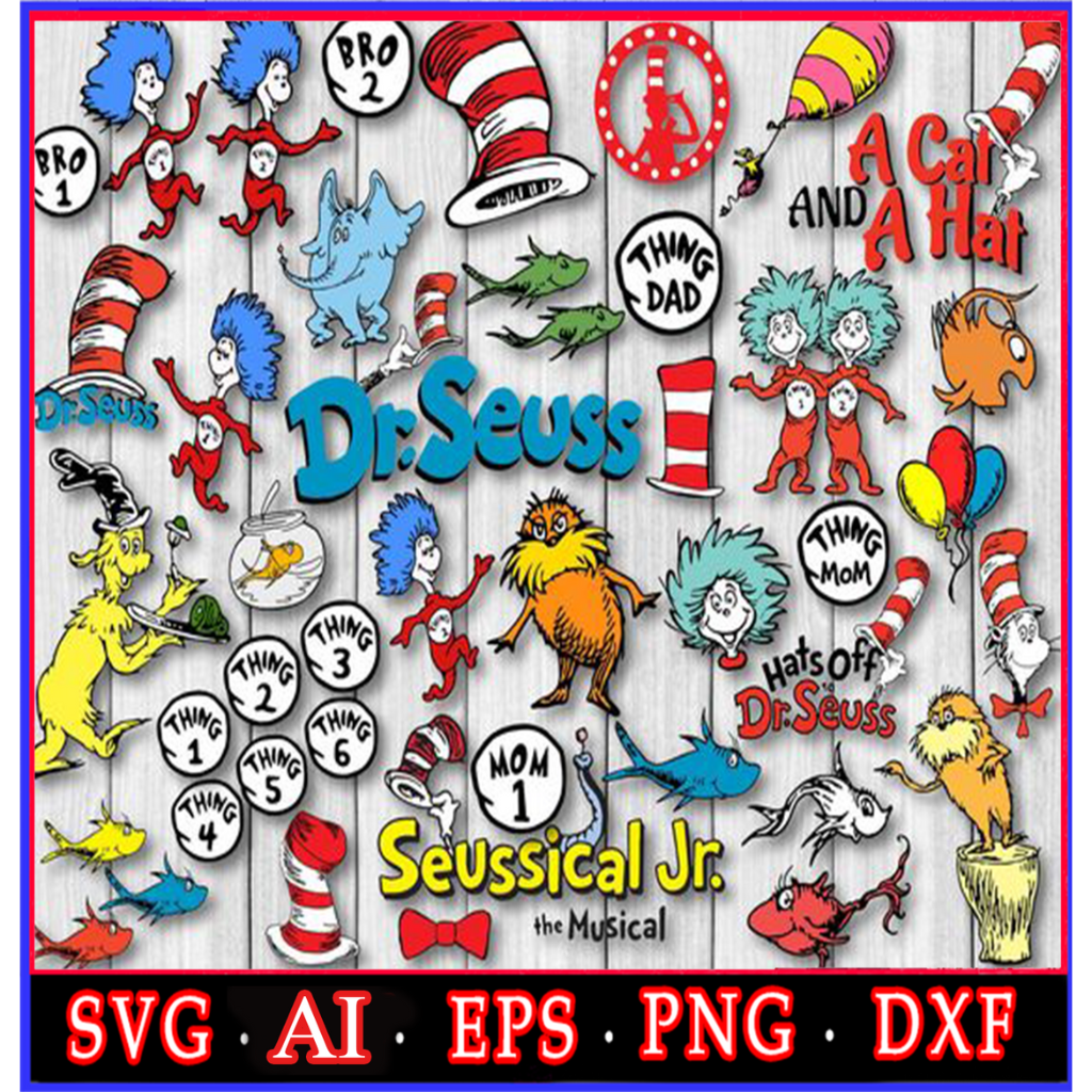 Dr Seuss Svg Bundle, Funny Dr Seuss Quote Svg bundle, Dr Seu - Inspire ...
