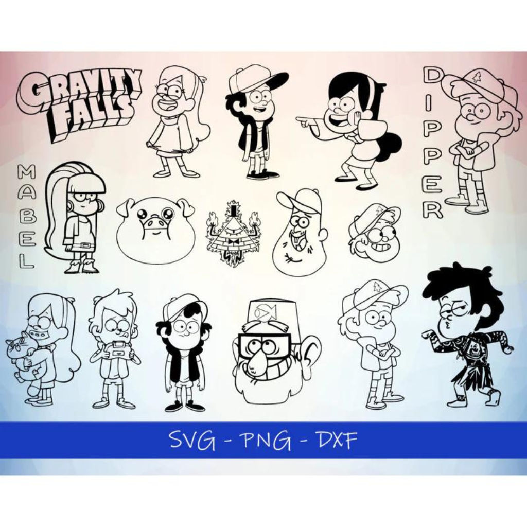 Files Gravity Falls Bundle Png, Cartoon Png, Gravity Falls P | Inspire ...