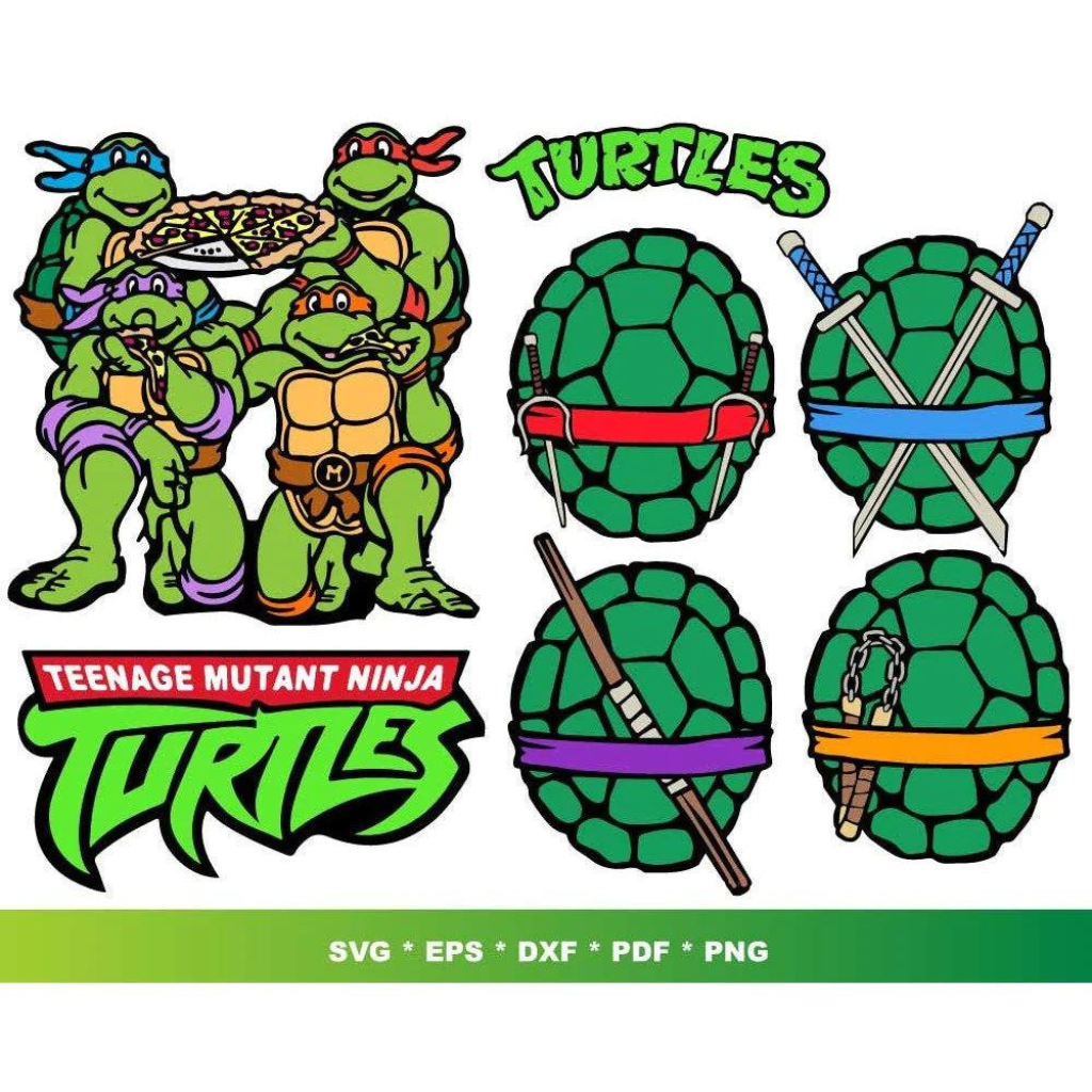 Ninja Turtles Svg, Teenage Mutant Ninja Turtles Svg, Teenage | Inspire ...
