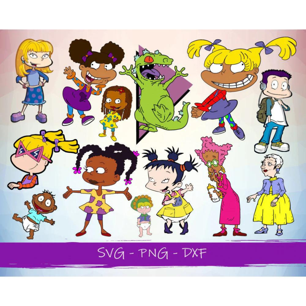 Rugrats SVG Bundle Files for Cricut, Silhouette, Rugrats SVG | Inspire ...