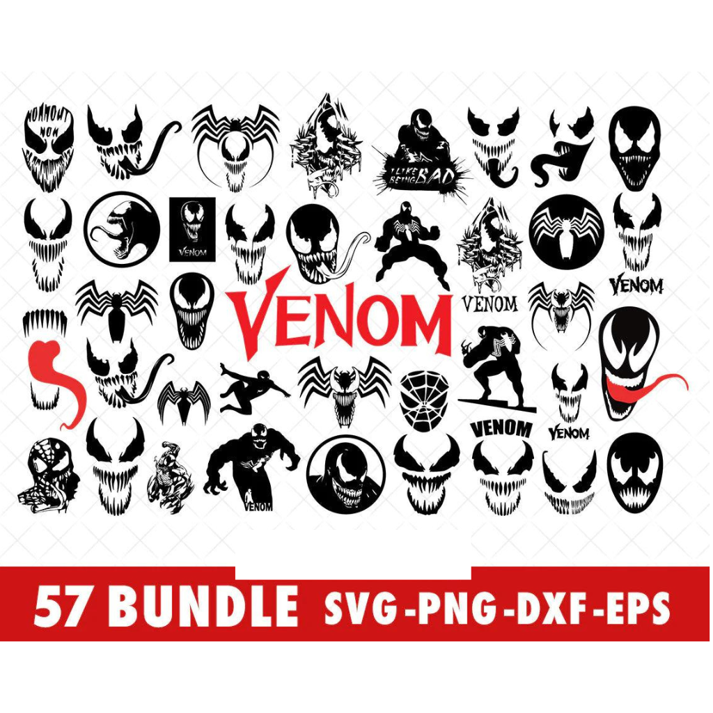 Venom Svg Bundle, Venom Svg, Venom , Digital Download, Super | Inspire ...