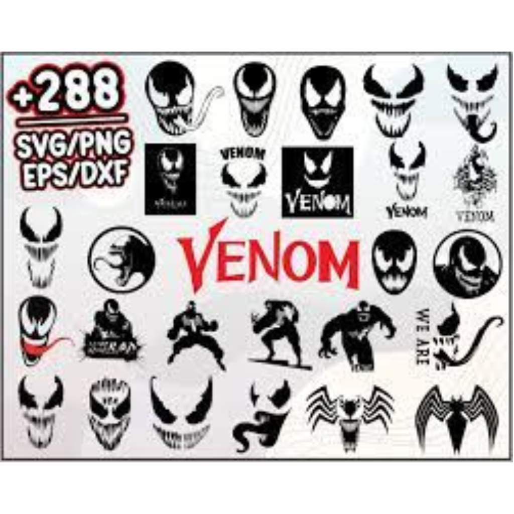 Venom Svg Bundle, Venom Svg, Venom , Digital Download, Super | Inspire ...