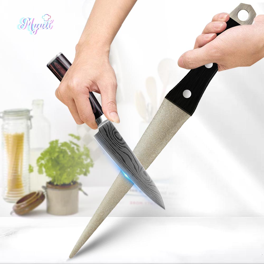 Diamond Knife Sharpener, Curved & Flat Whetstone for Blades | Inspire ...
