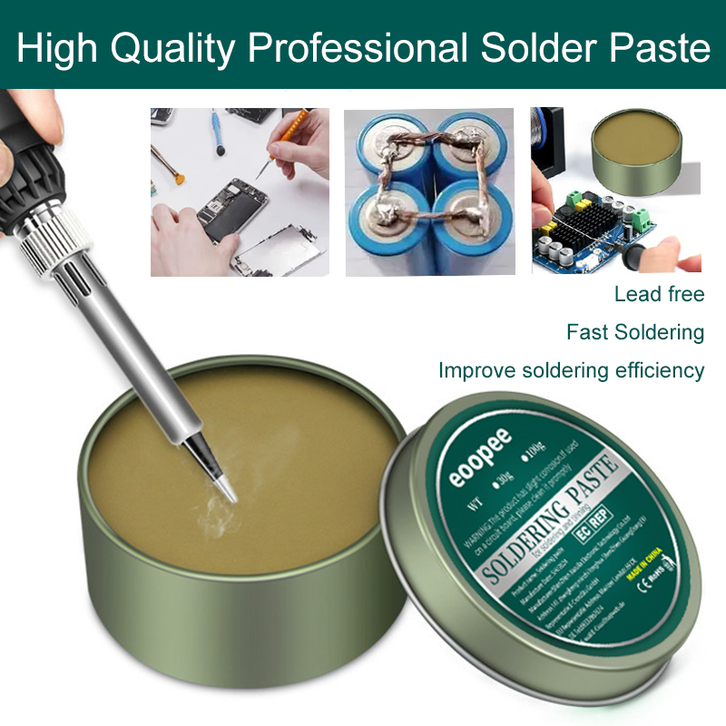 Lead-Free Solder Paste Flux – No-Clean Rosin | Inspire Uplift