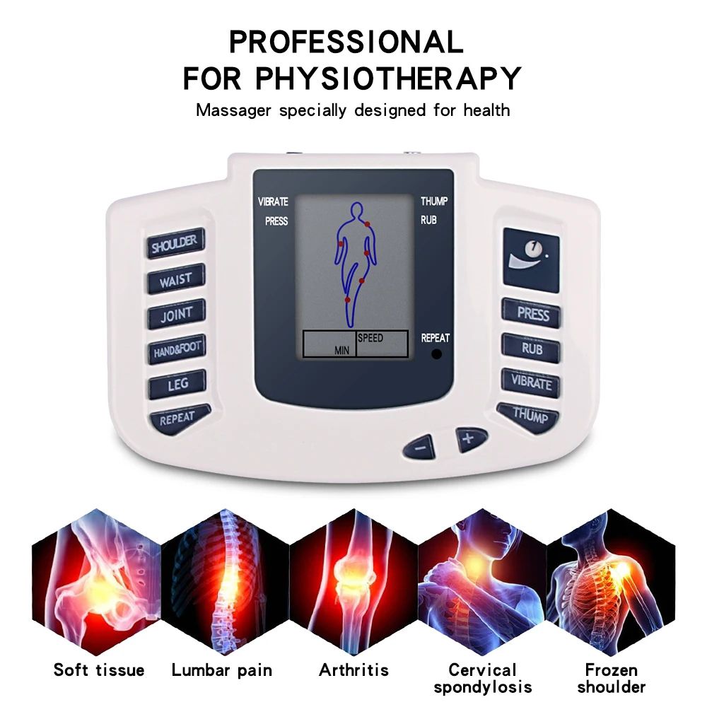 EMS TENS Unit Muscle Stimulator with 16 Pads | Inspire Uplift