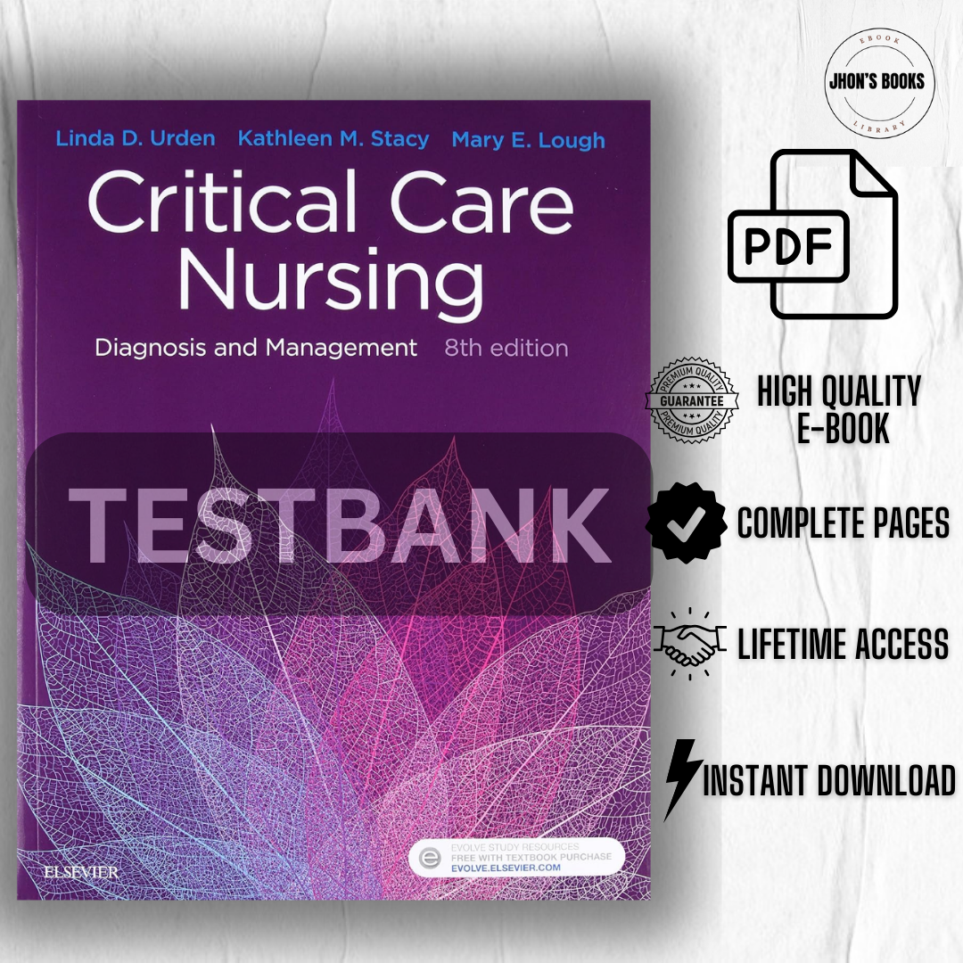 Critical Care Nursing: Diagnosis and Management 8th Edition | Inspire ...
