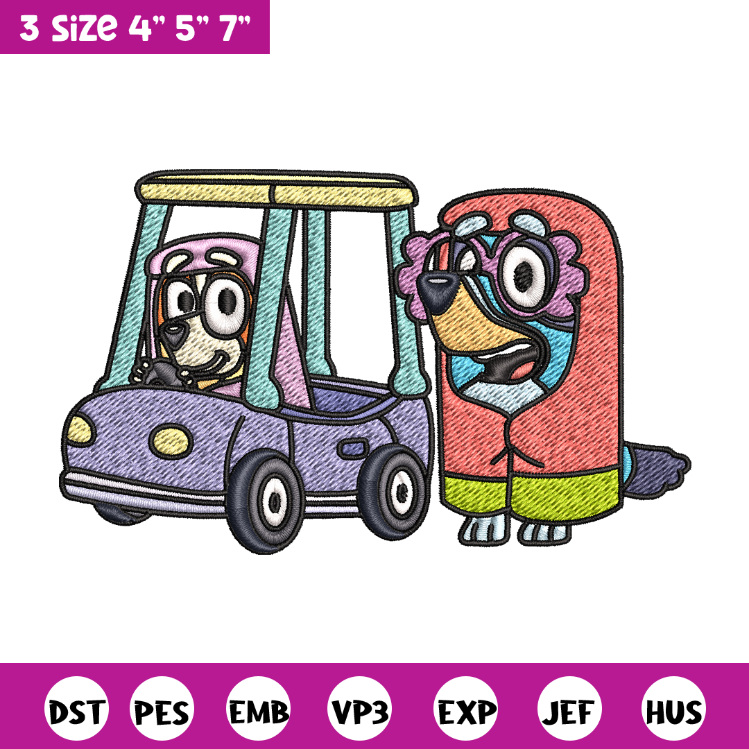 Bluey bingo Embroidery design, Bluey Embroidery, Embroidery | Inspire ...