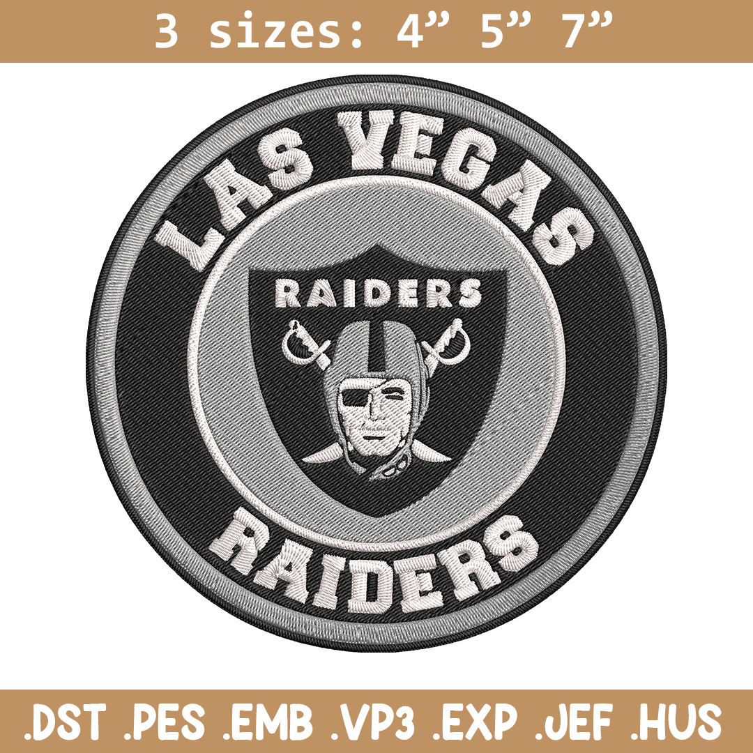Coins Las Vegas Raiders embroidery design, Raiders embroider | Inspire ...