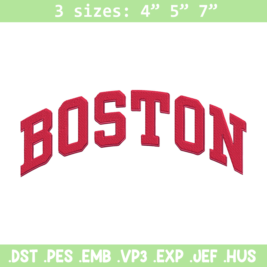 Boston Terrier logo embroidery design,NCAA embroidery,Sport - Inspire ...