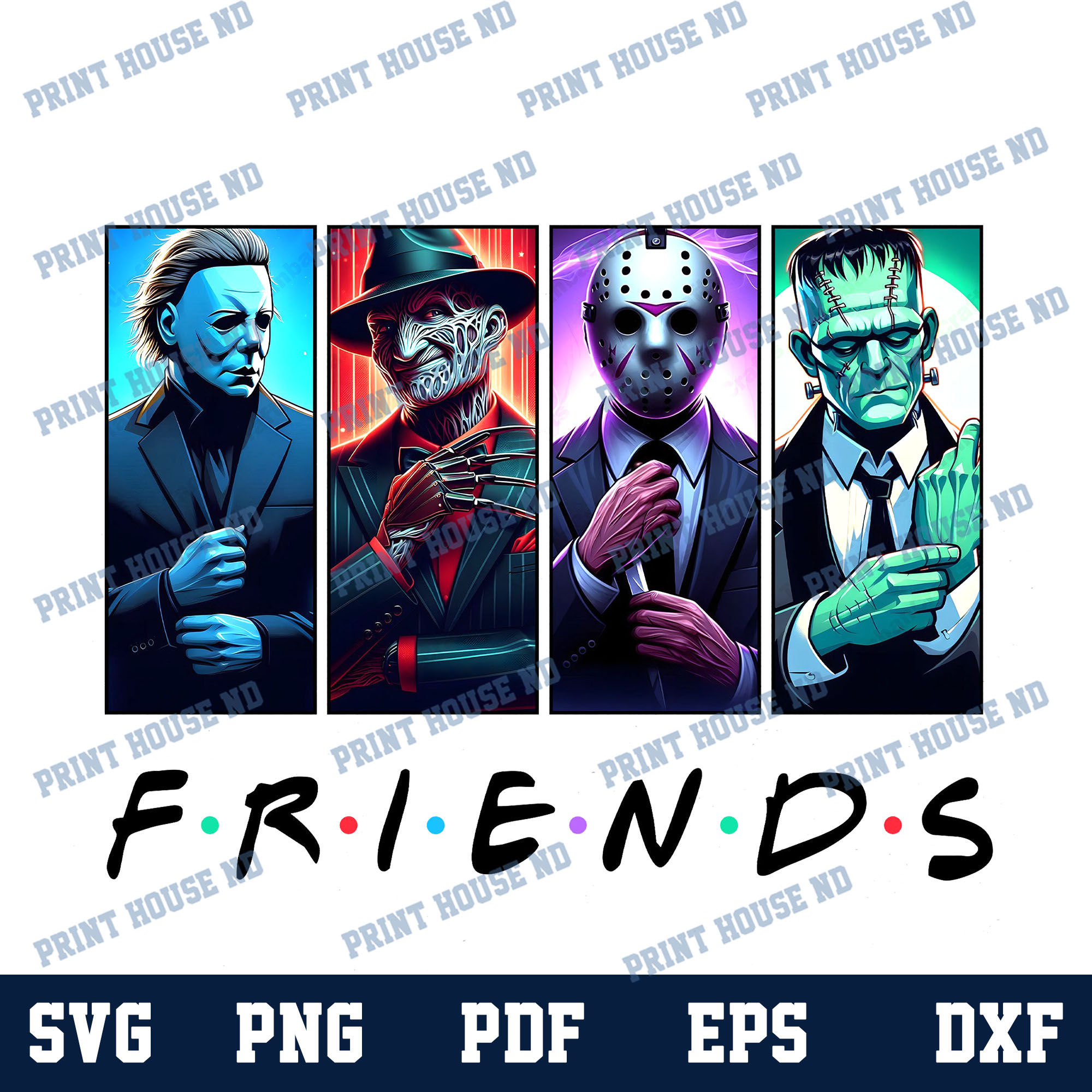 Friends Horror Characters Png, Horror Movie Killers Png, Sca | Inspire ...