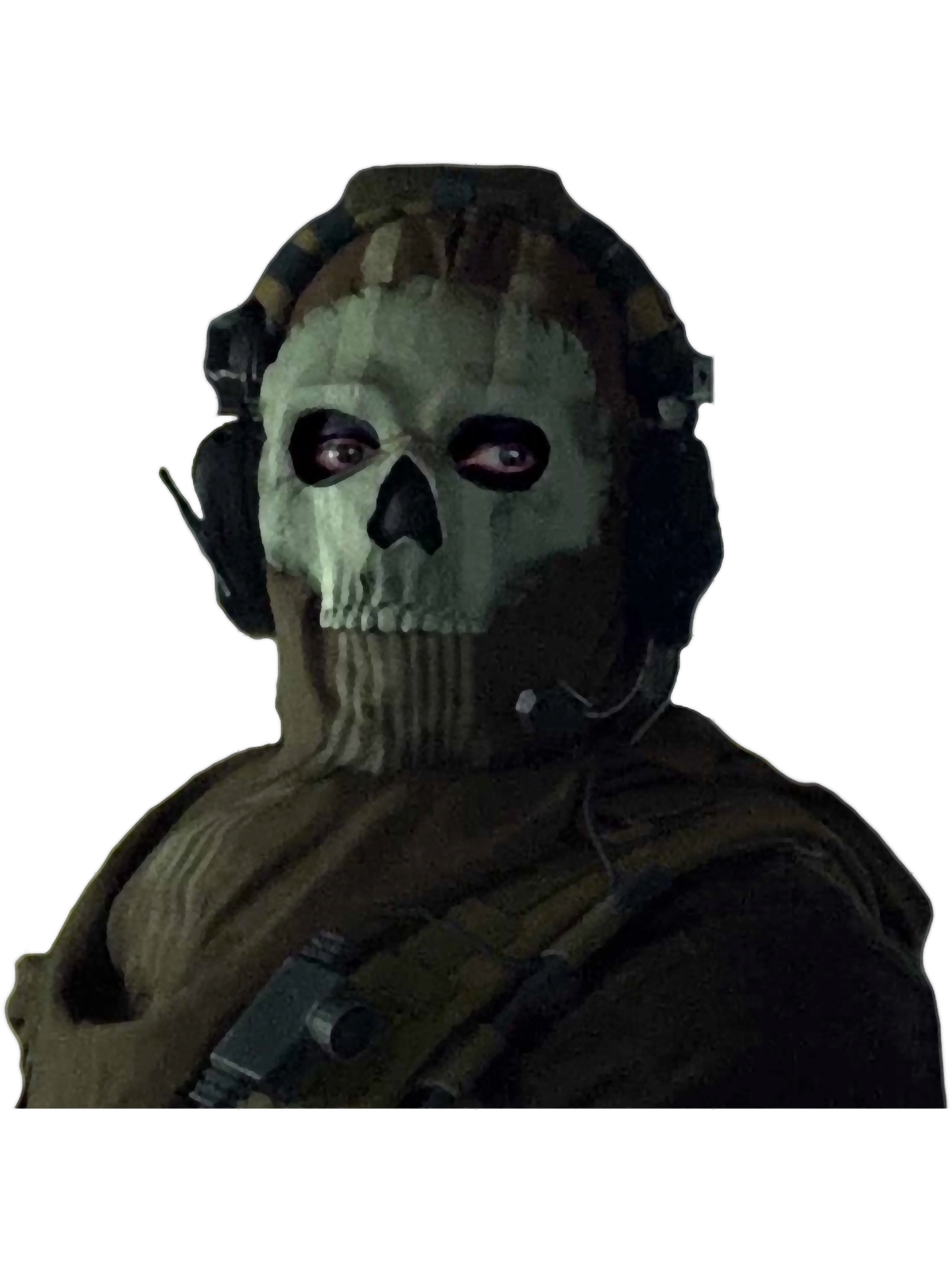 COD MW2 Ghost Staring Meme cropped HIGH QUALITY | Inspire Uplift