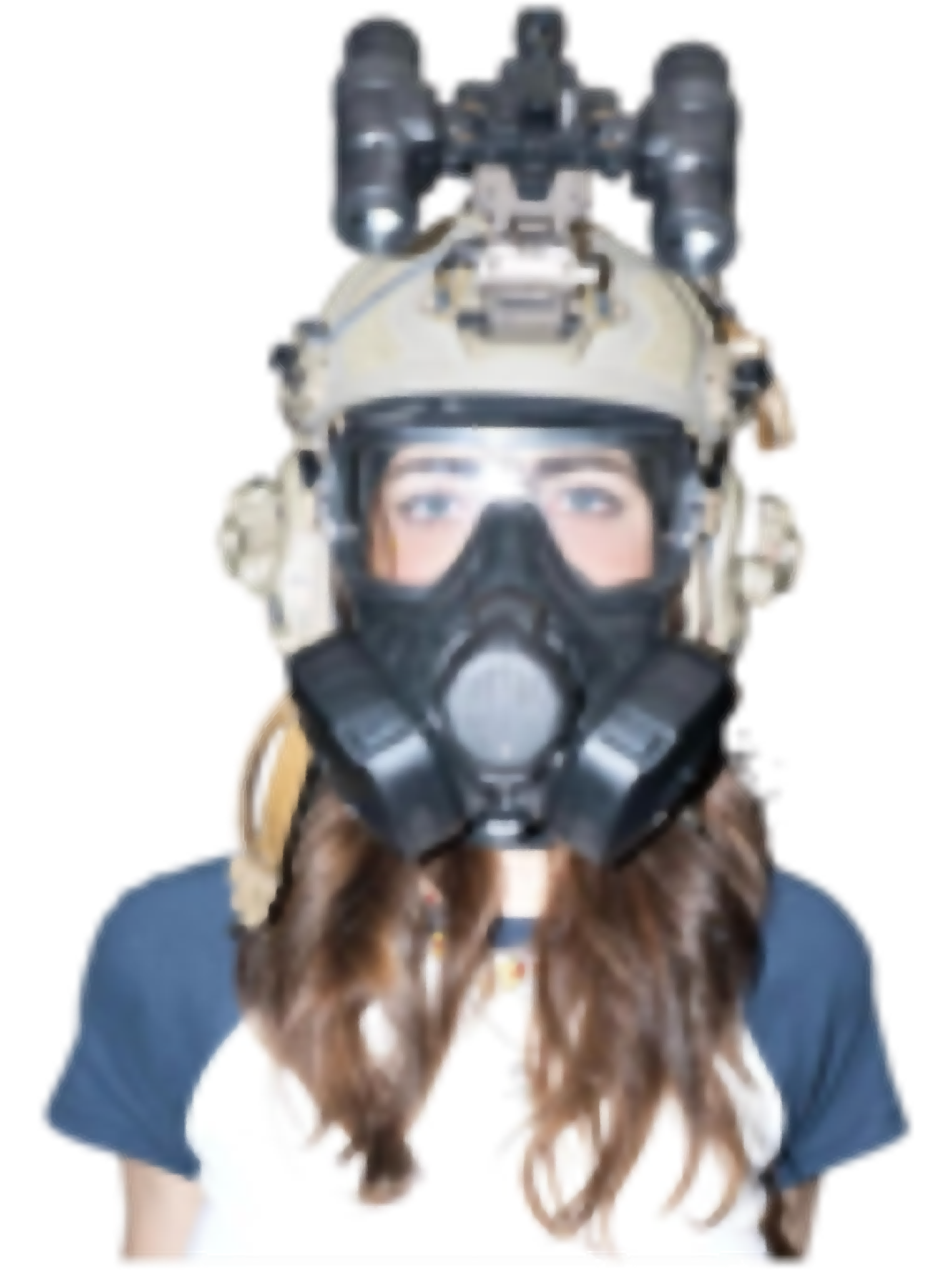 Gas Mask Haley Lujan Sike Ops | Inspire Uplift