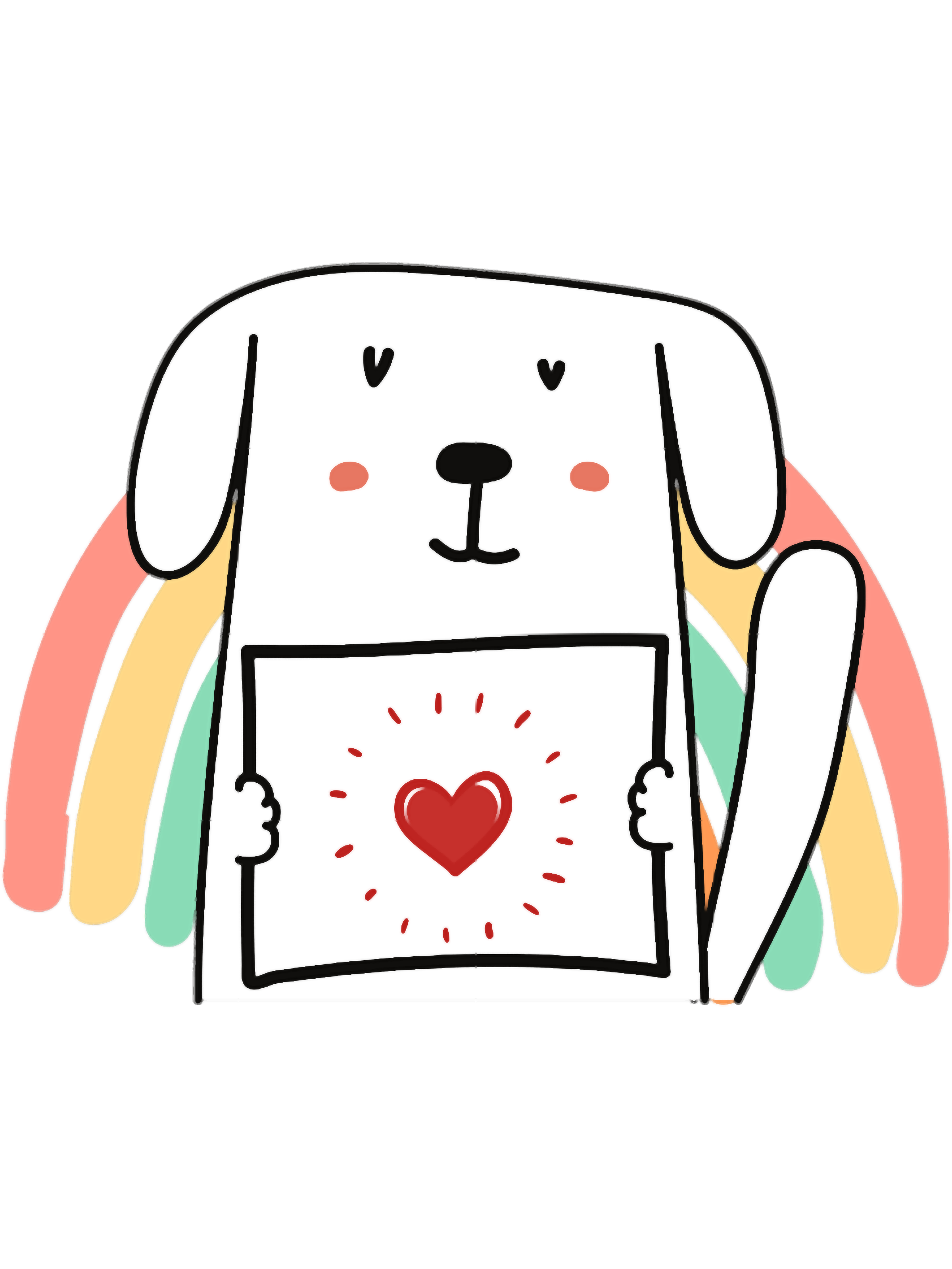 Inspirational quote with dog | Inspire Uplift